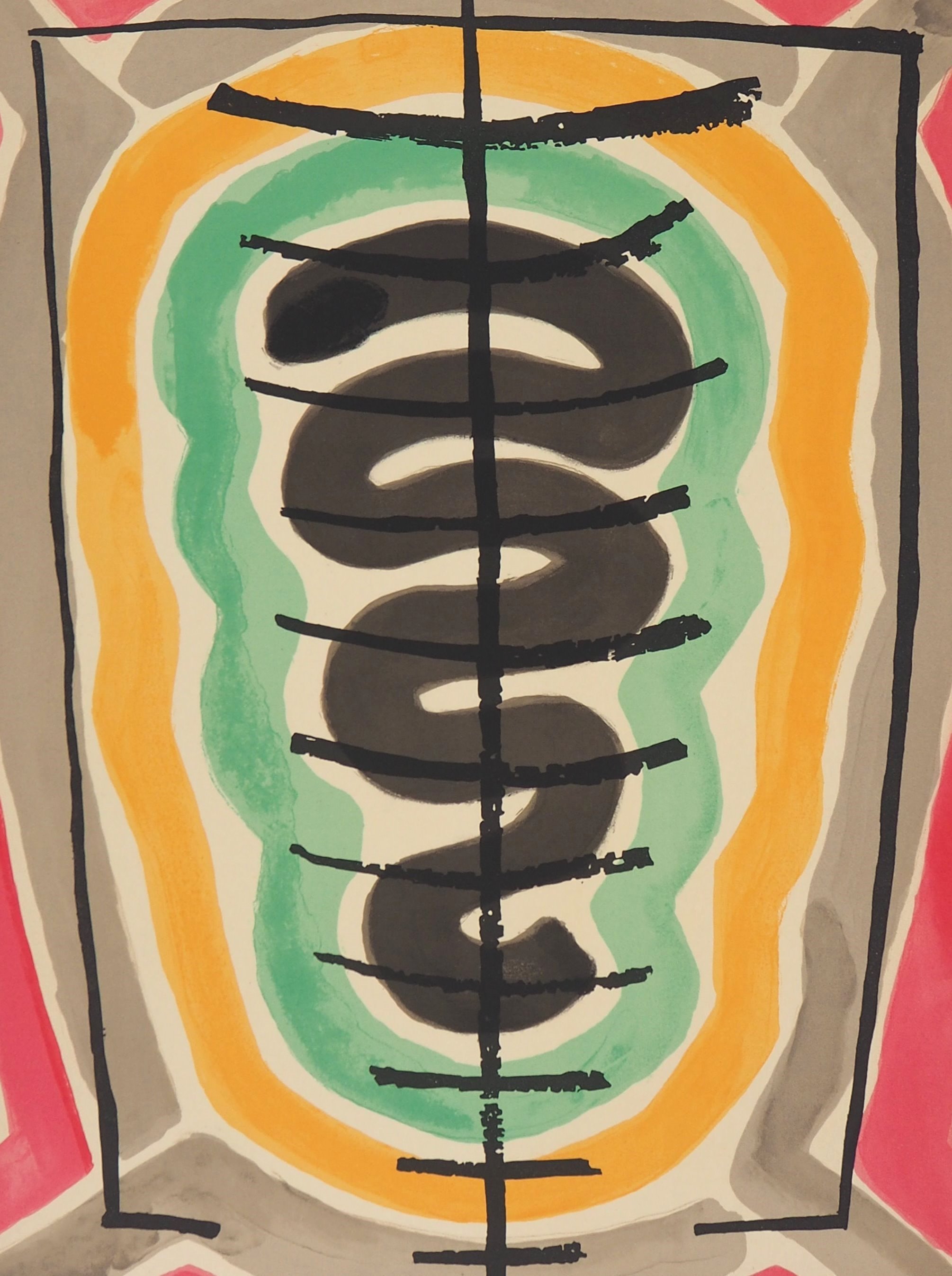 Man RAY: Surrealist Skeleton, 1971 - Original signed lithograph - Post ...