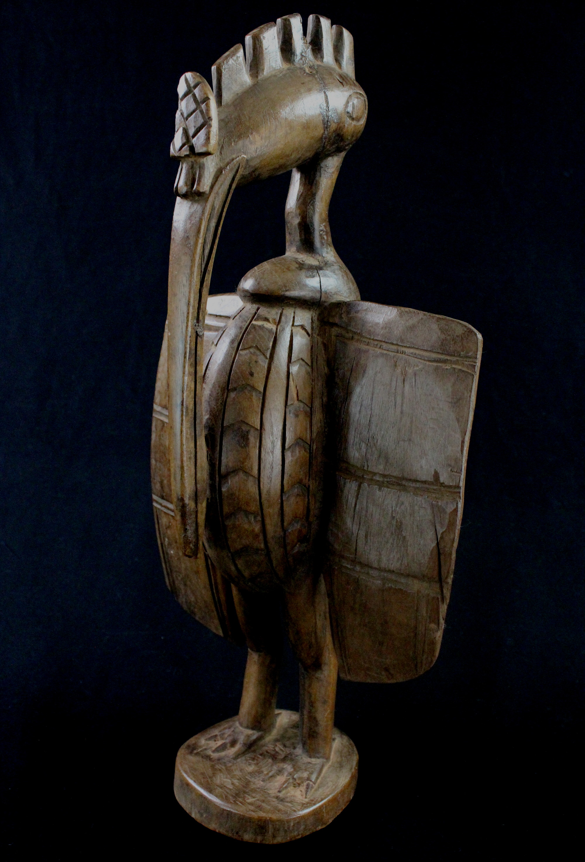 Côte d'Ivoire, Culture Senoufo, Statue d'un Calao - Arts Premiers ...