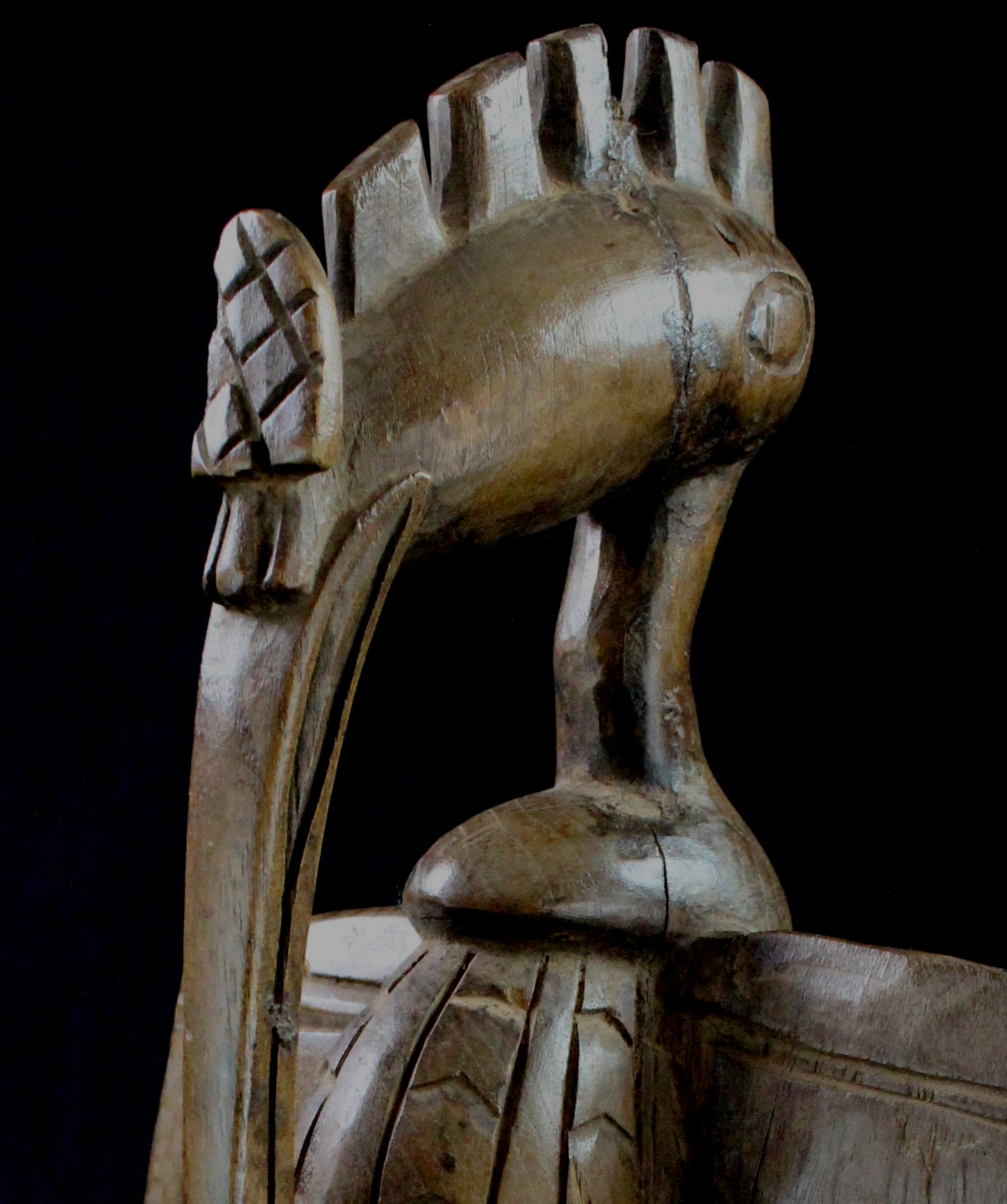 Côte d'Ivoire, Culture Senoufo, Statue d'un Calao - Arts Premiers ...