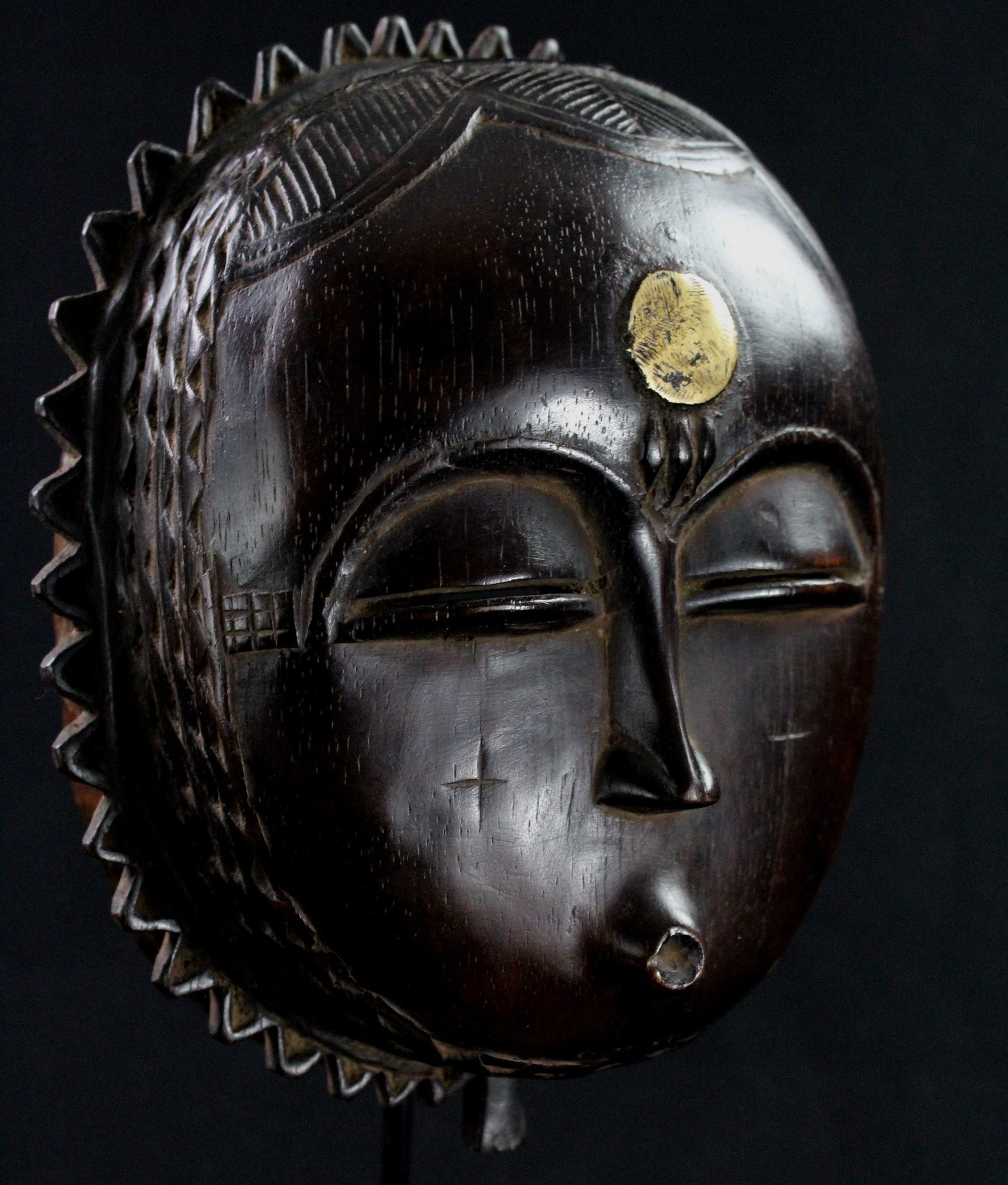 Ivory Coast - Baoulé Culture - Sun Mask - African, American & Oceanic ...