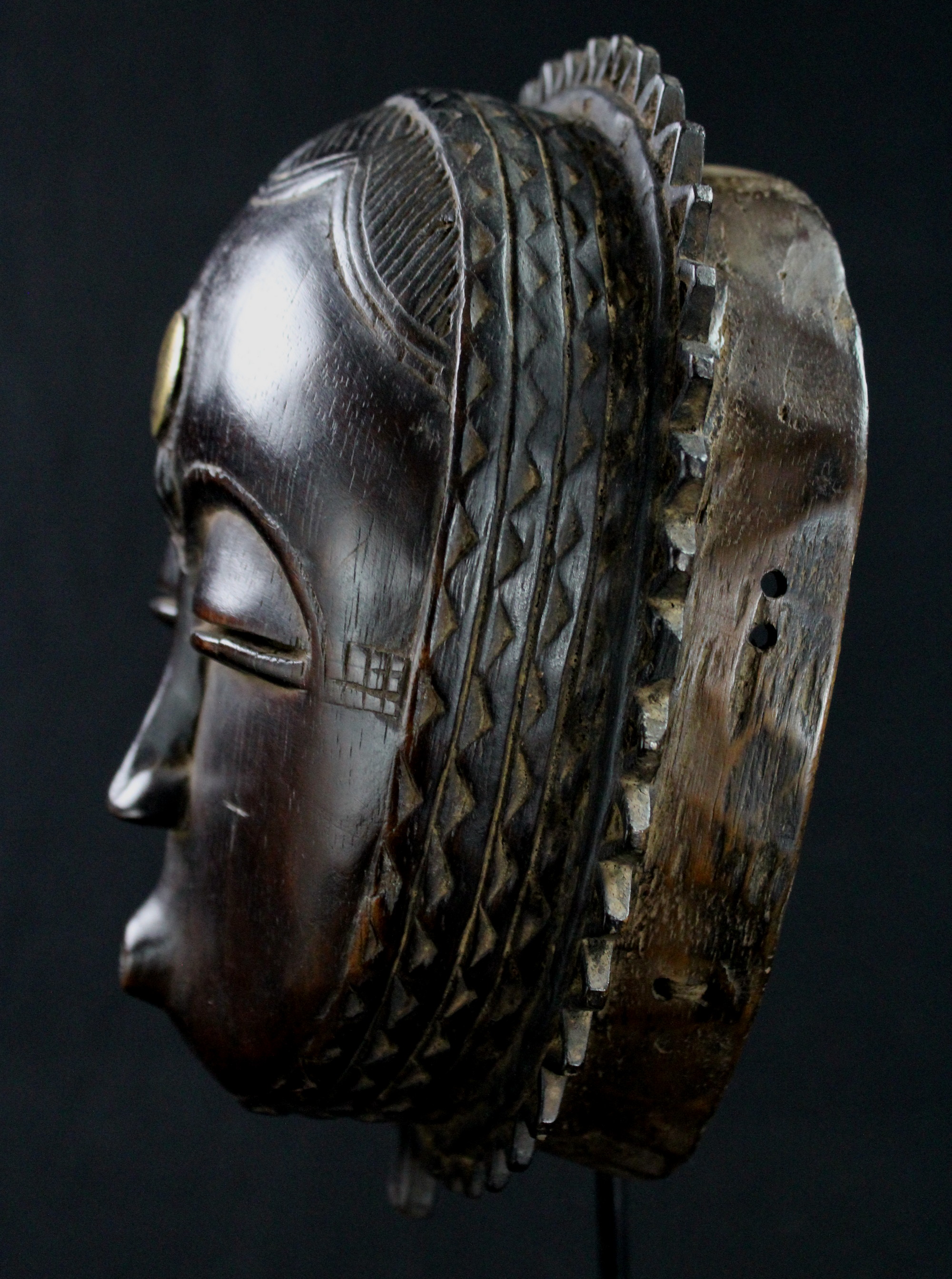 Ivory Coast - Baoulé Culture - Sun Mask - African, American & Oceanic ...