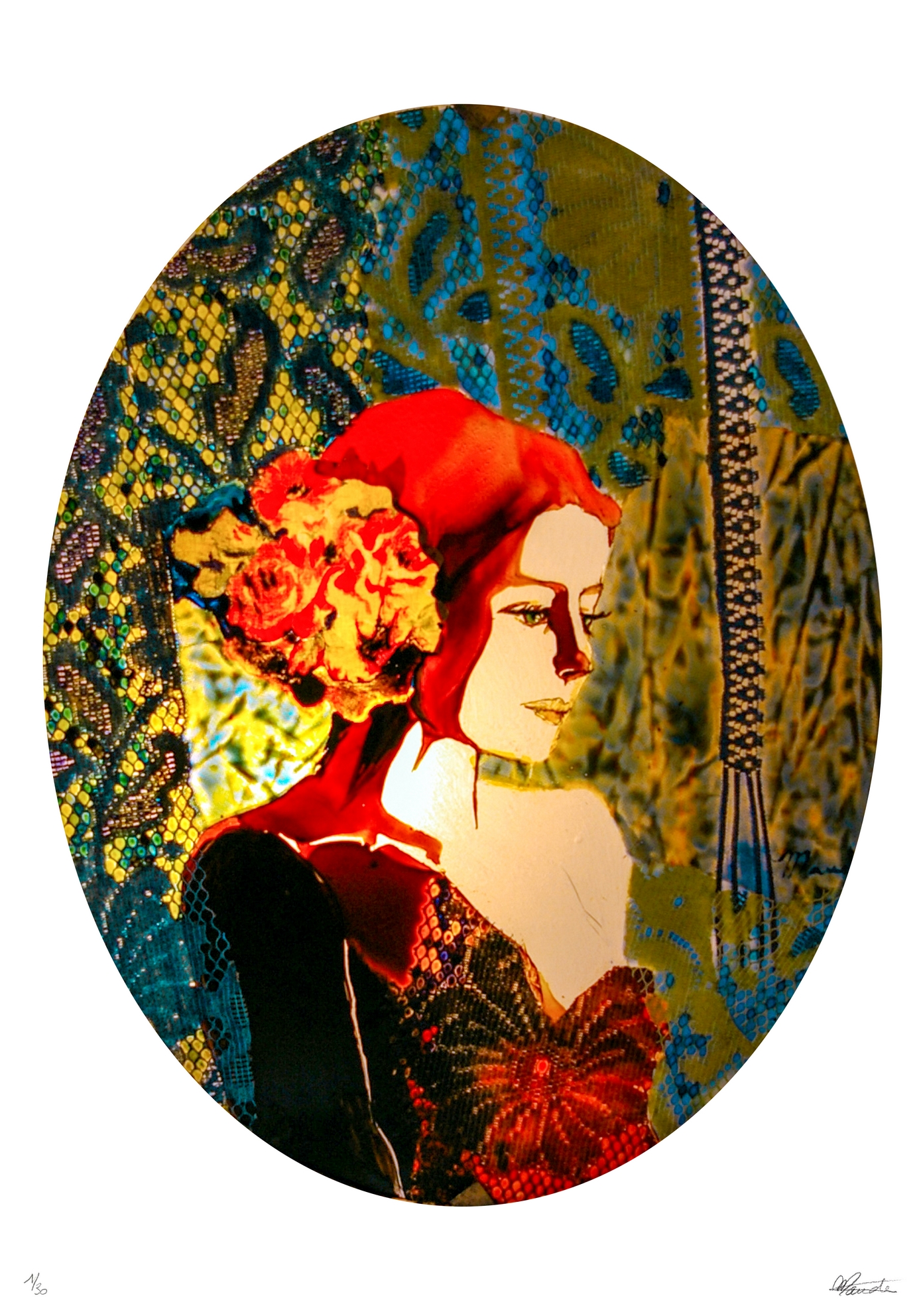 Maude OVIZE - Anae, 2019 - Screenprint signed and numbered ...