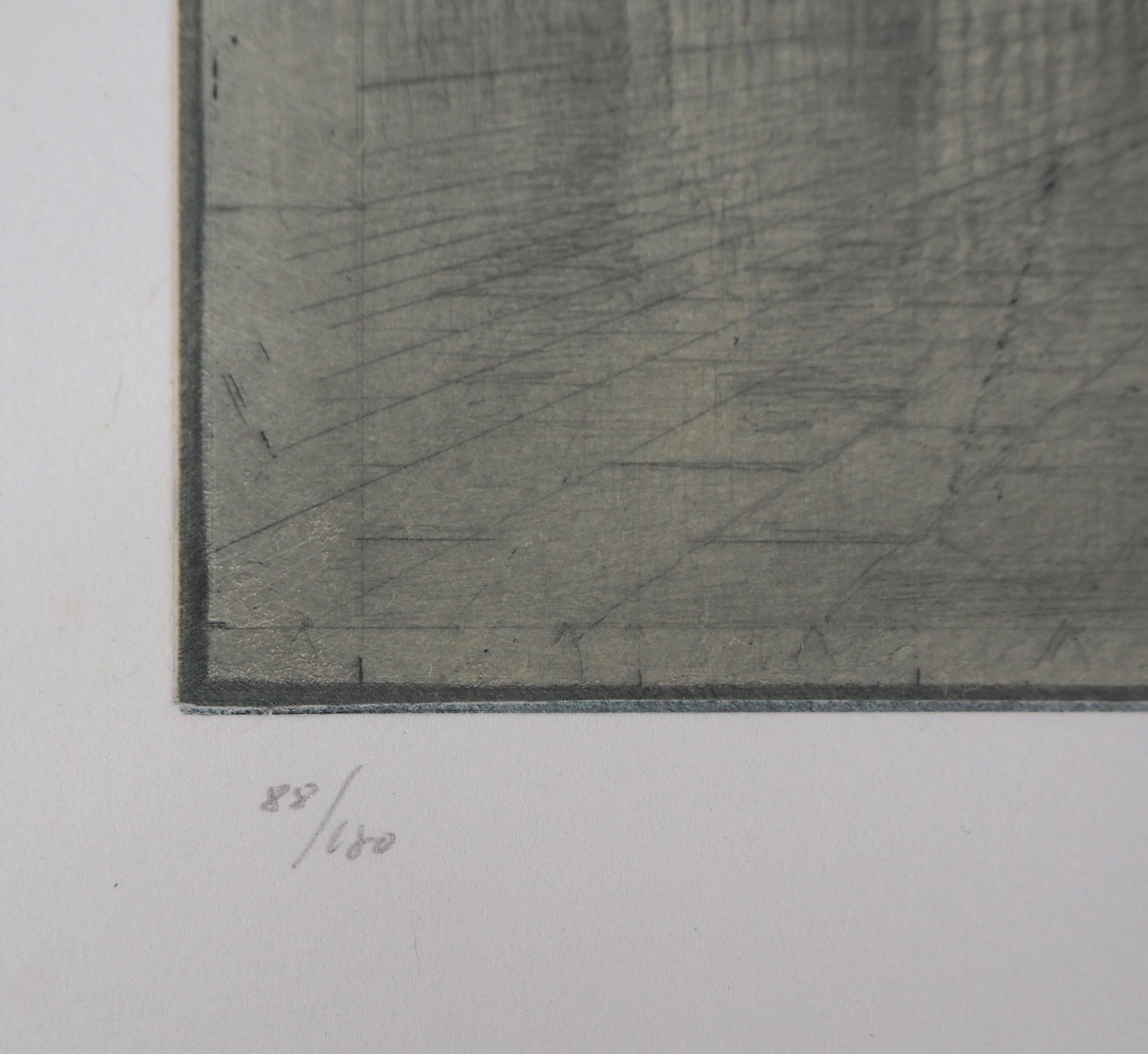 Jean Michel MATHIEUX-MARIE: Venise, San Marco - Gravure originale signée au crayon - Art Moderne ...