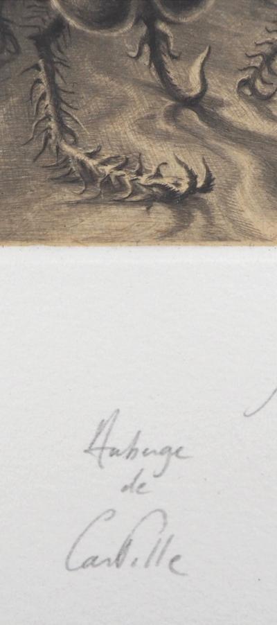 Jean Michel MATHIEUX-MARIE: Insecte surréaliste - Gravure originale signée au crayon - Art ...