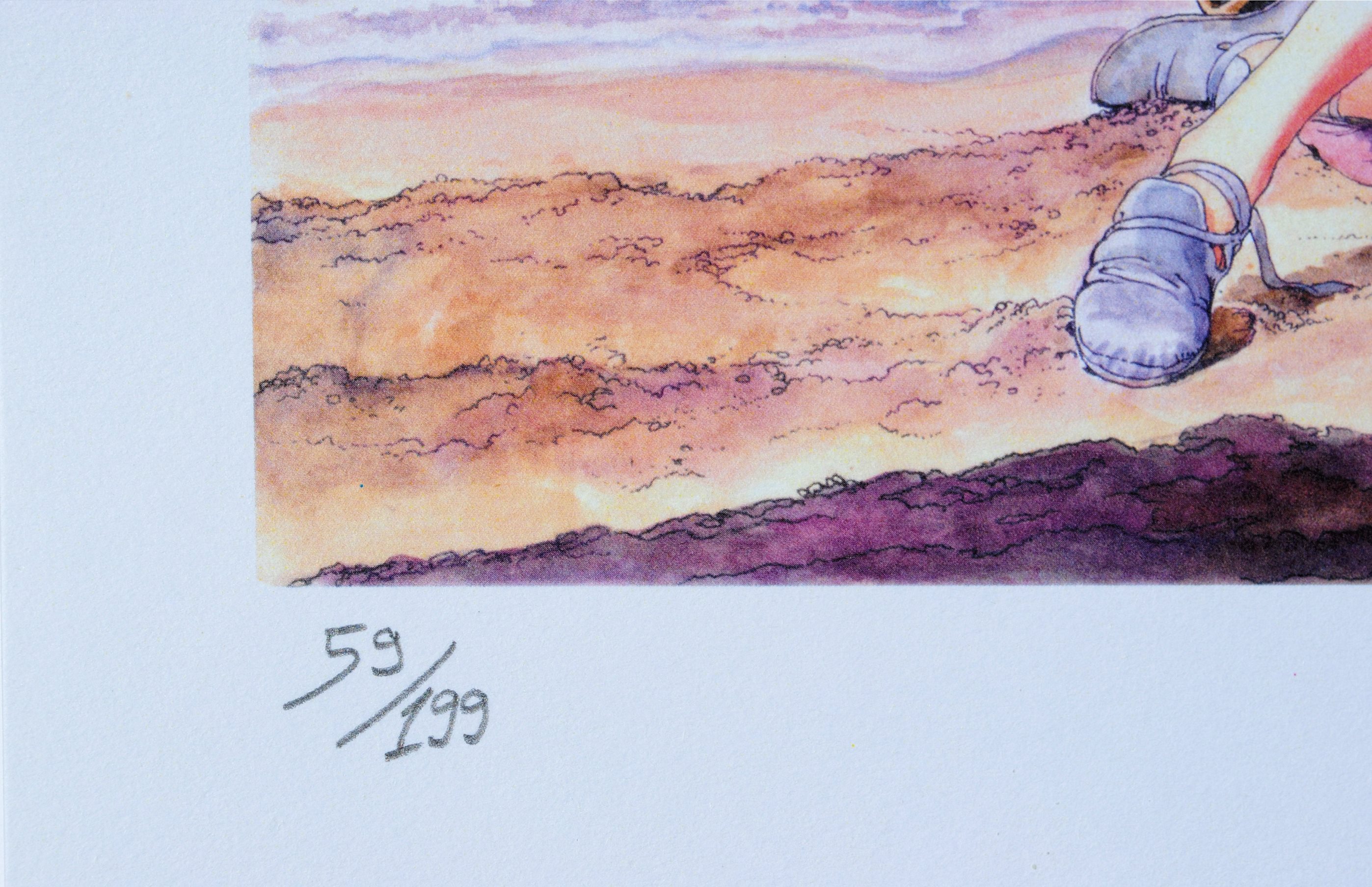 Milo MANARA: The shipwreck - Handsigned print, Limited edition, 2018 ...