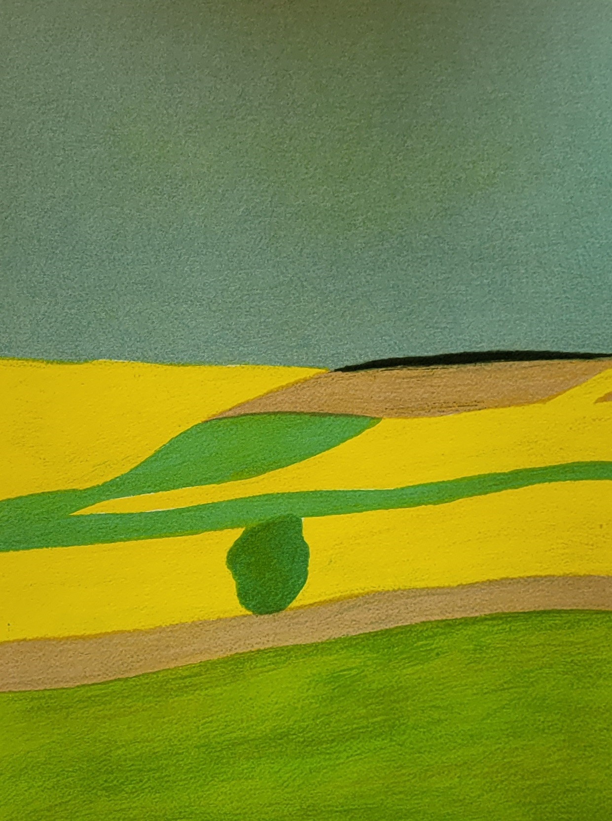 Pierre BONCOMPAIN - Les nourritures terrestres VII, 1990 - Lithographie ...