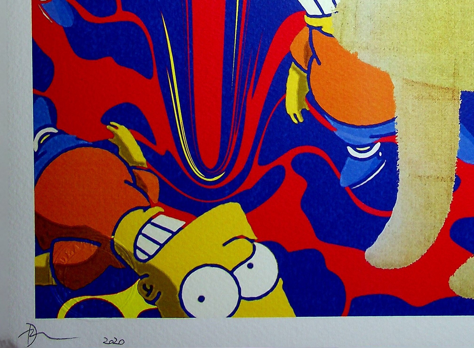 Tod NYC: Yoshitomo Nara und Bart Simpson, 2020 - Signierter ...