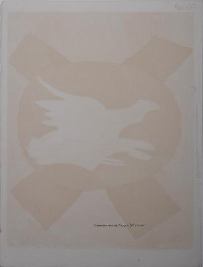 Georges BRAQUE (after) - Oiseau sur fond de X, 1975 (Deluxe edition ...