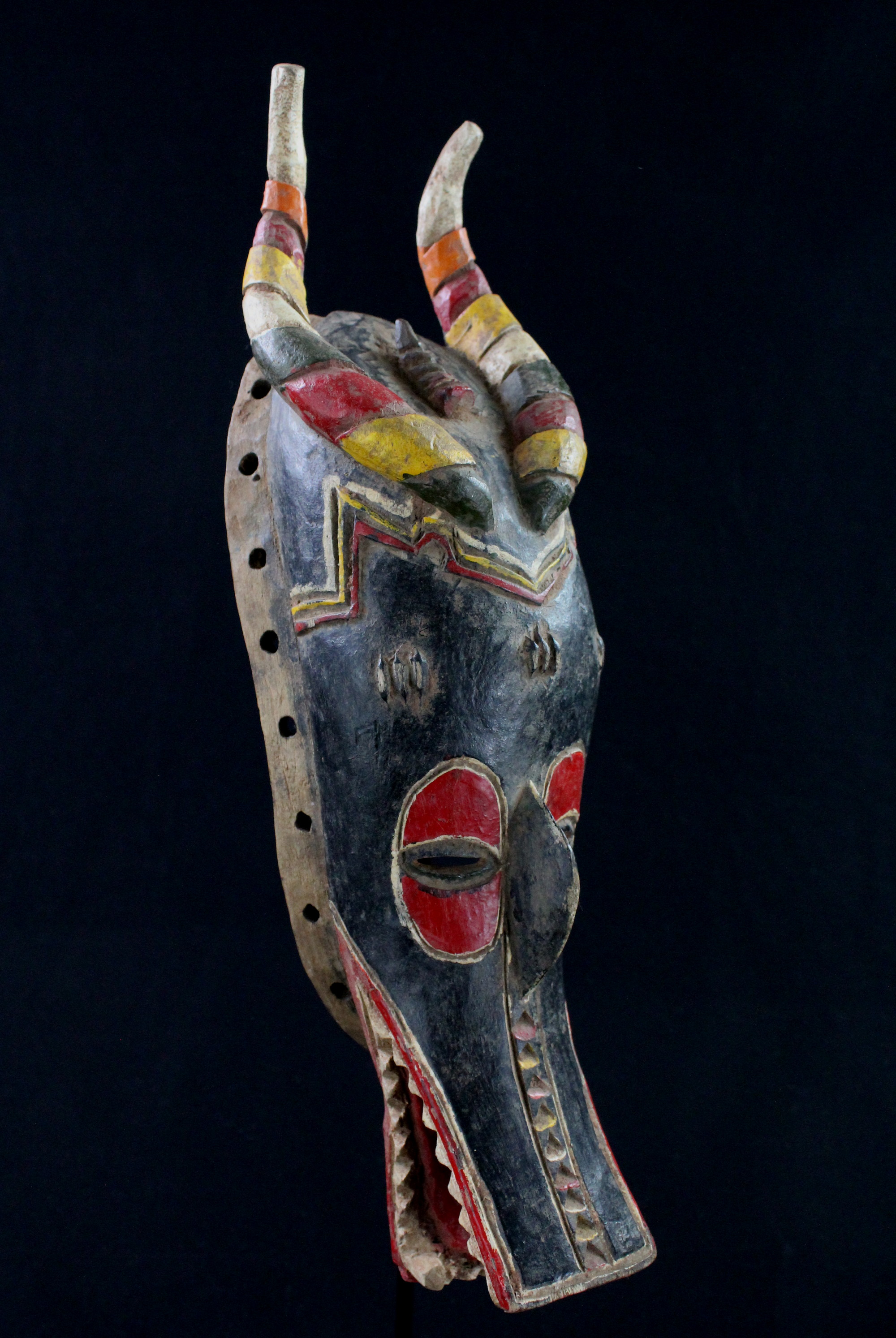 Côte d'Ivoire - Masque Zamblé Gouro - Arts Premiers - Plazzart