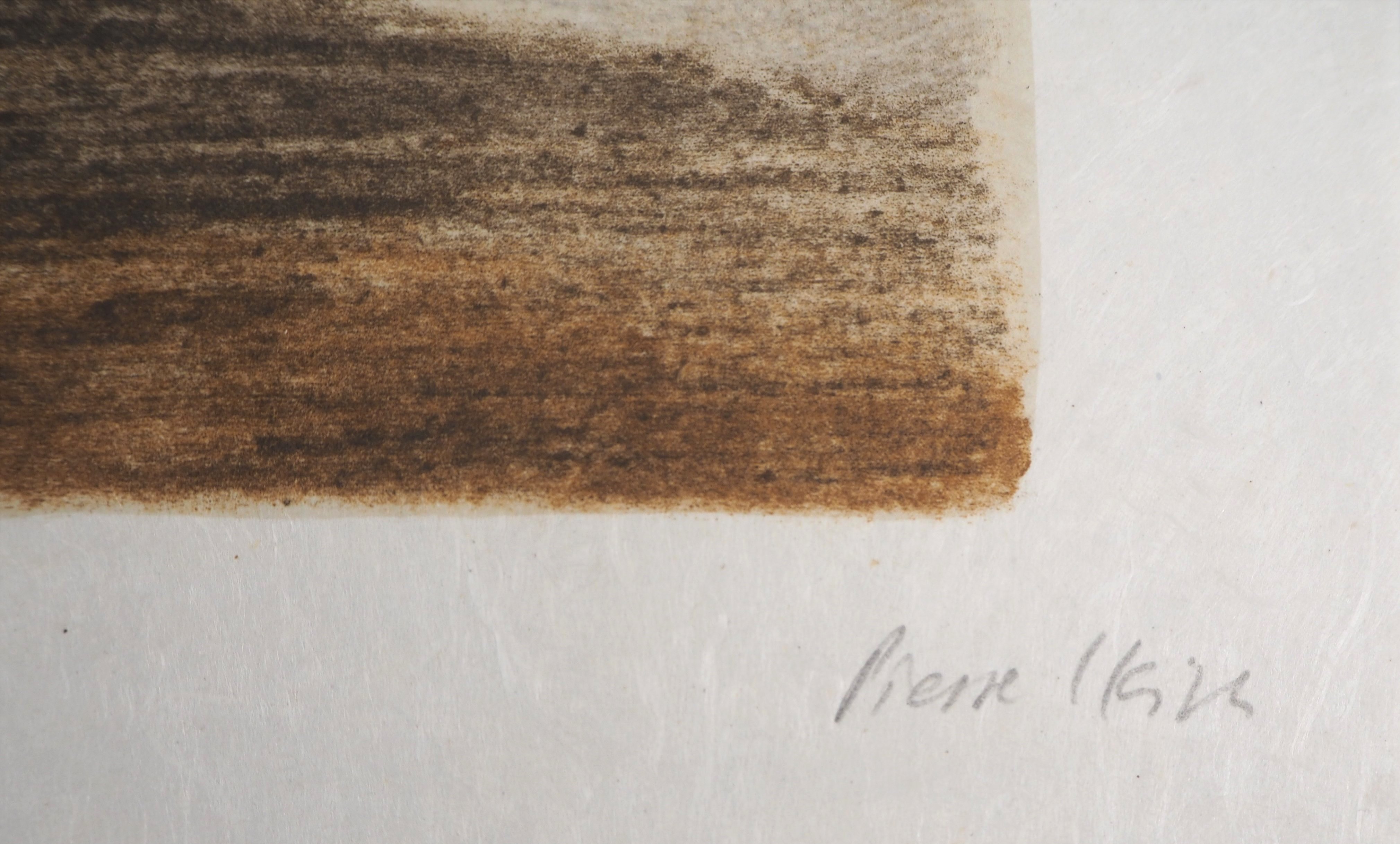 Pierre SKIRA : Crépuscule silencieux - Lithographie originale signée ...