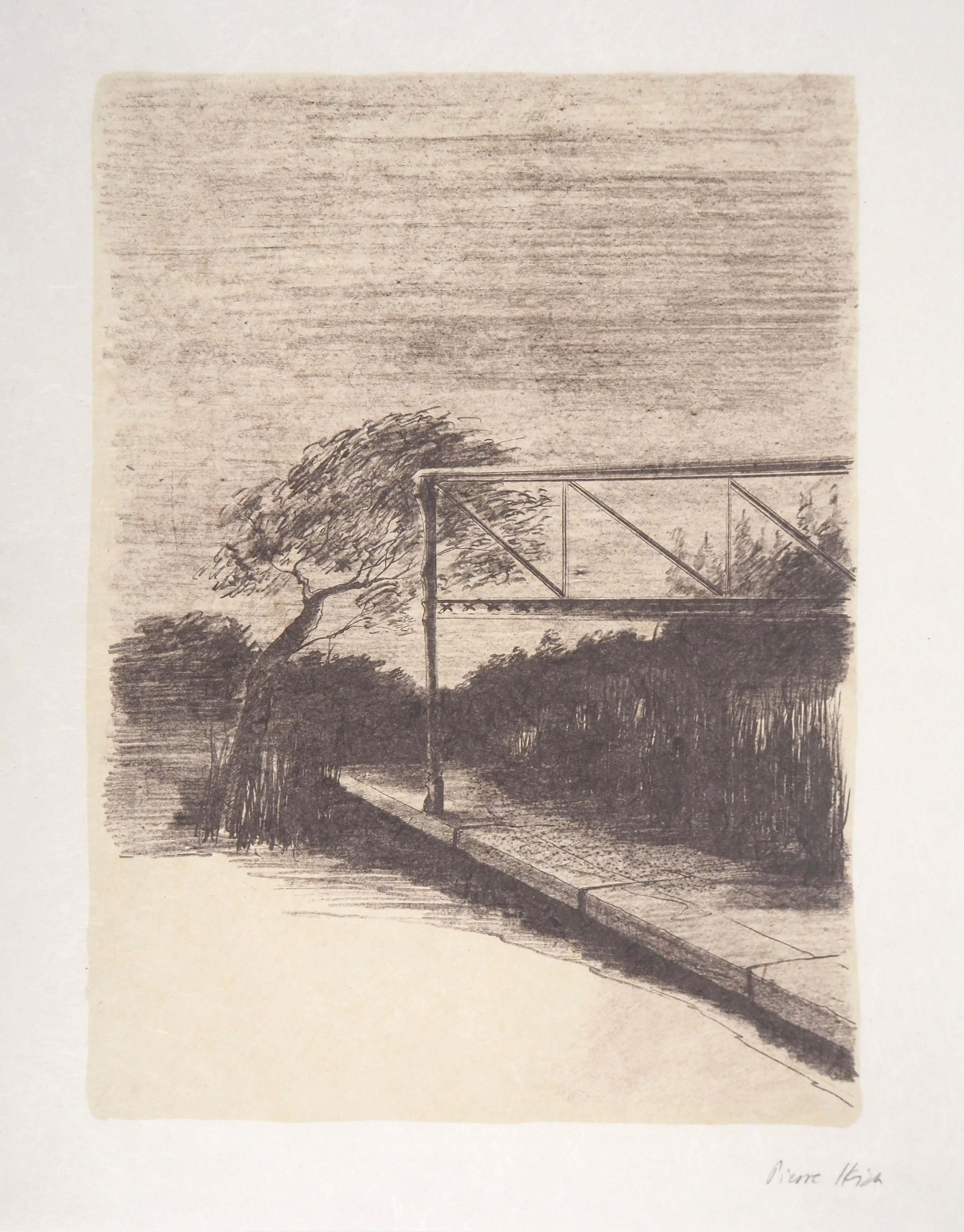 Pierre SKIRA : Au bout du chemin - Lithographie originale signée - Art ...