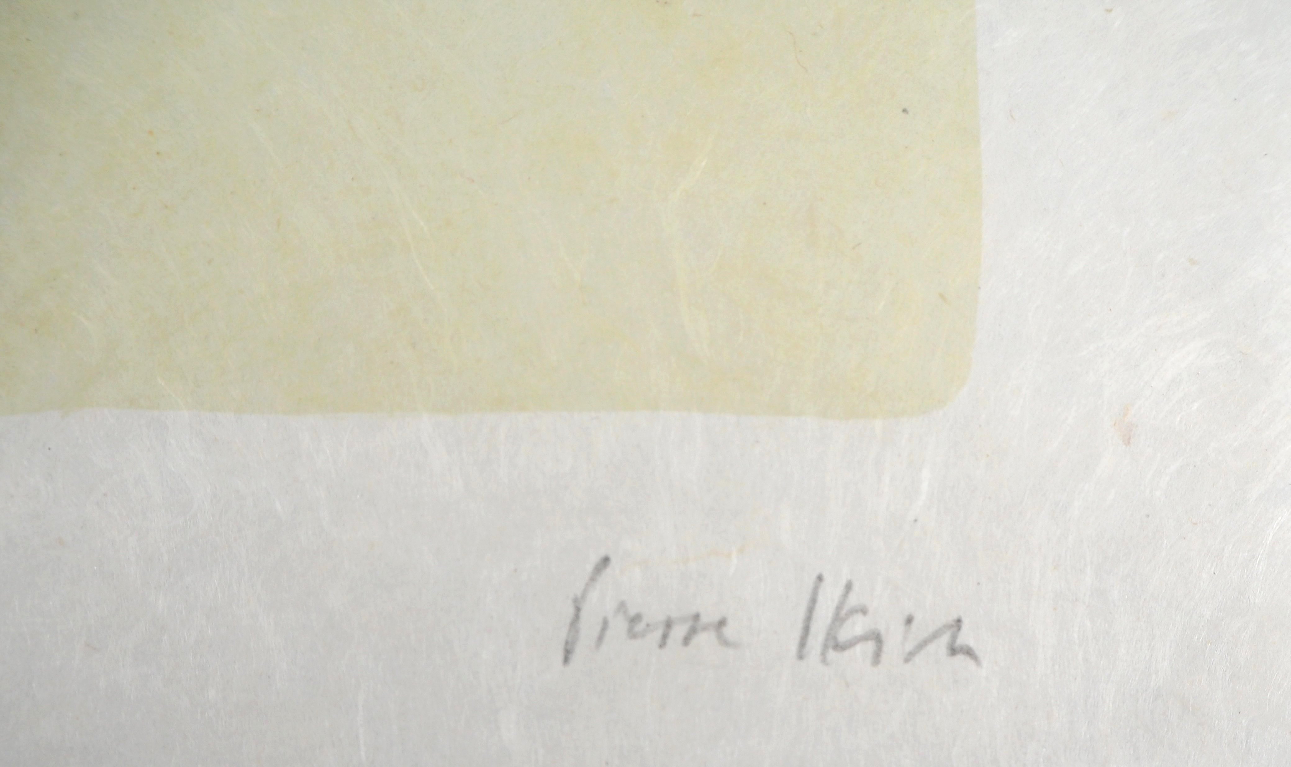 Pierre SKIRA : En attendant l'aube - Lithographie originale signée ...