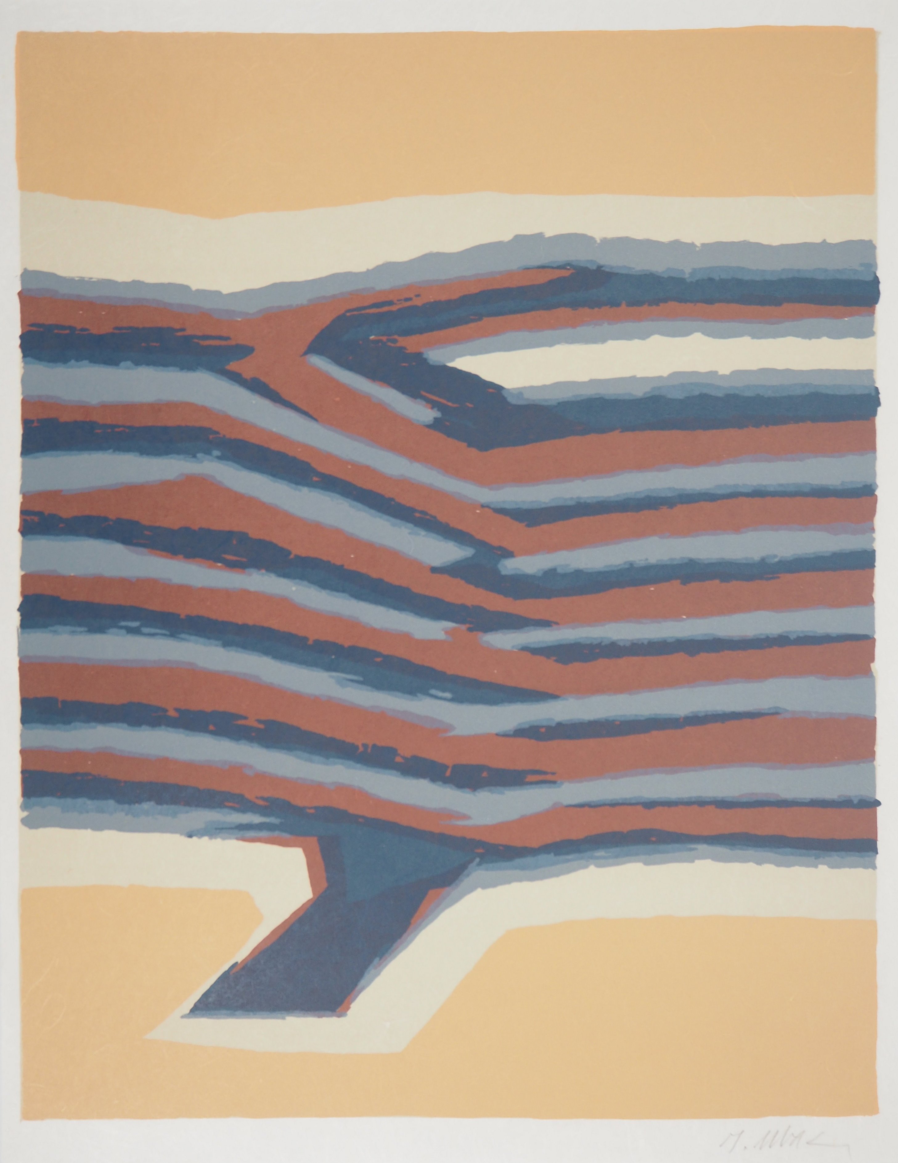 Raoul UBAC: Tightening of the soul - Original signed lithograph ...