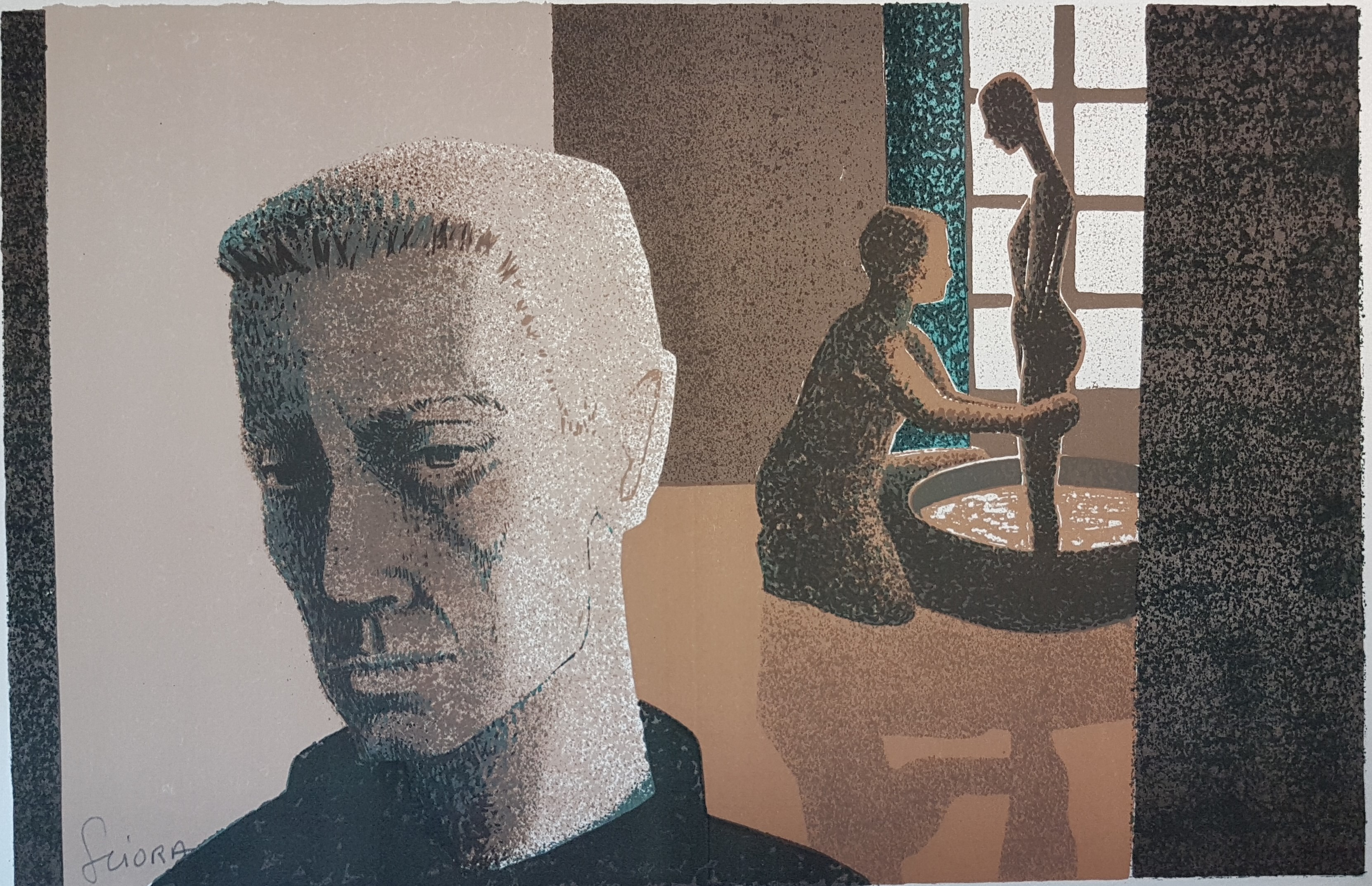 Daniel SCIORA - La symphonie pastorale III - Lithographie signée au ...