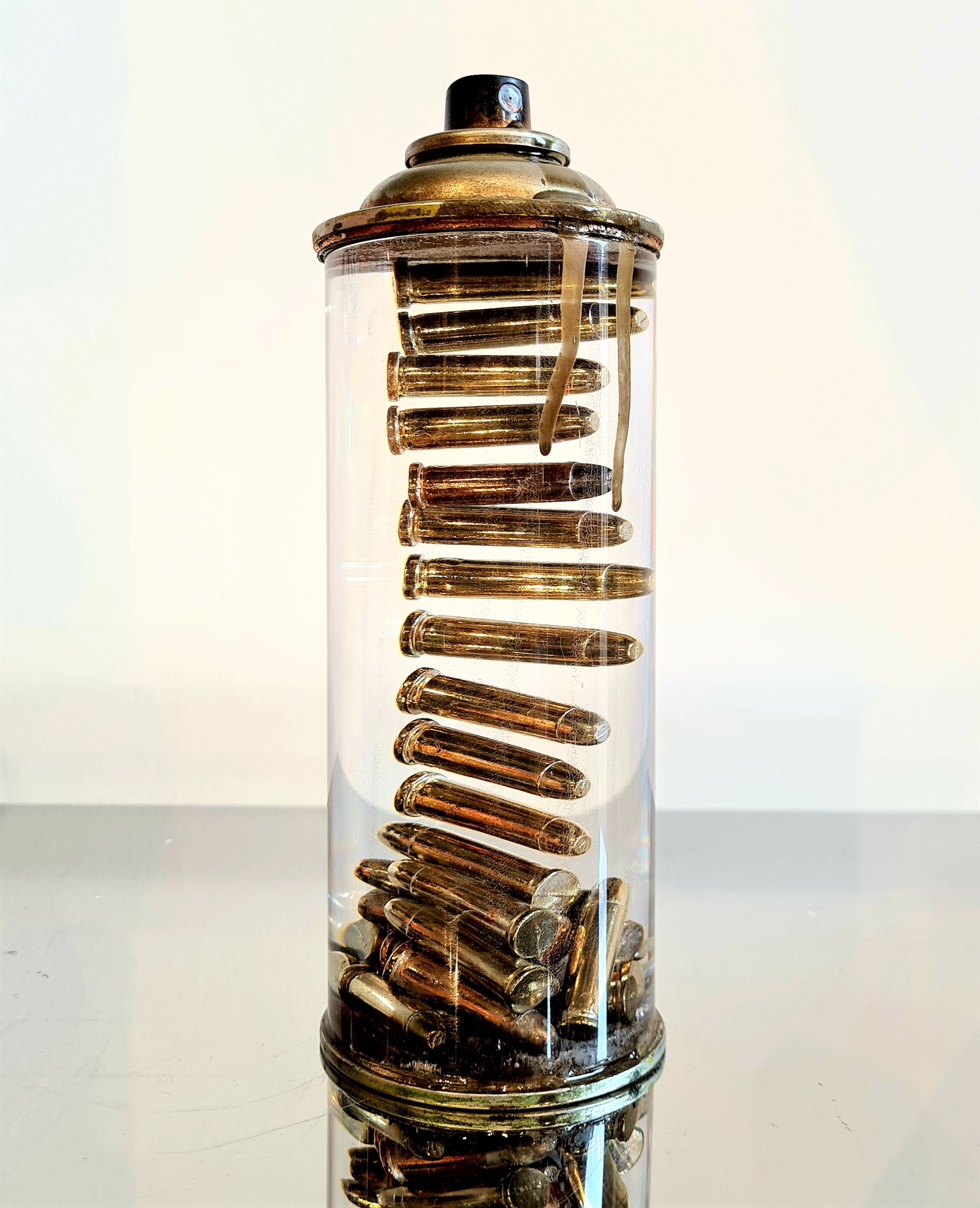 Rice - Spray Bullets, 2019 - Sculpture - Découvertes - Plazzart