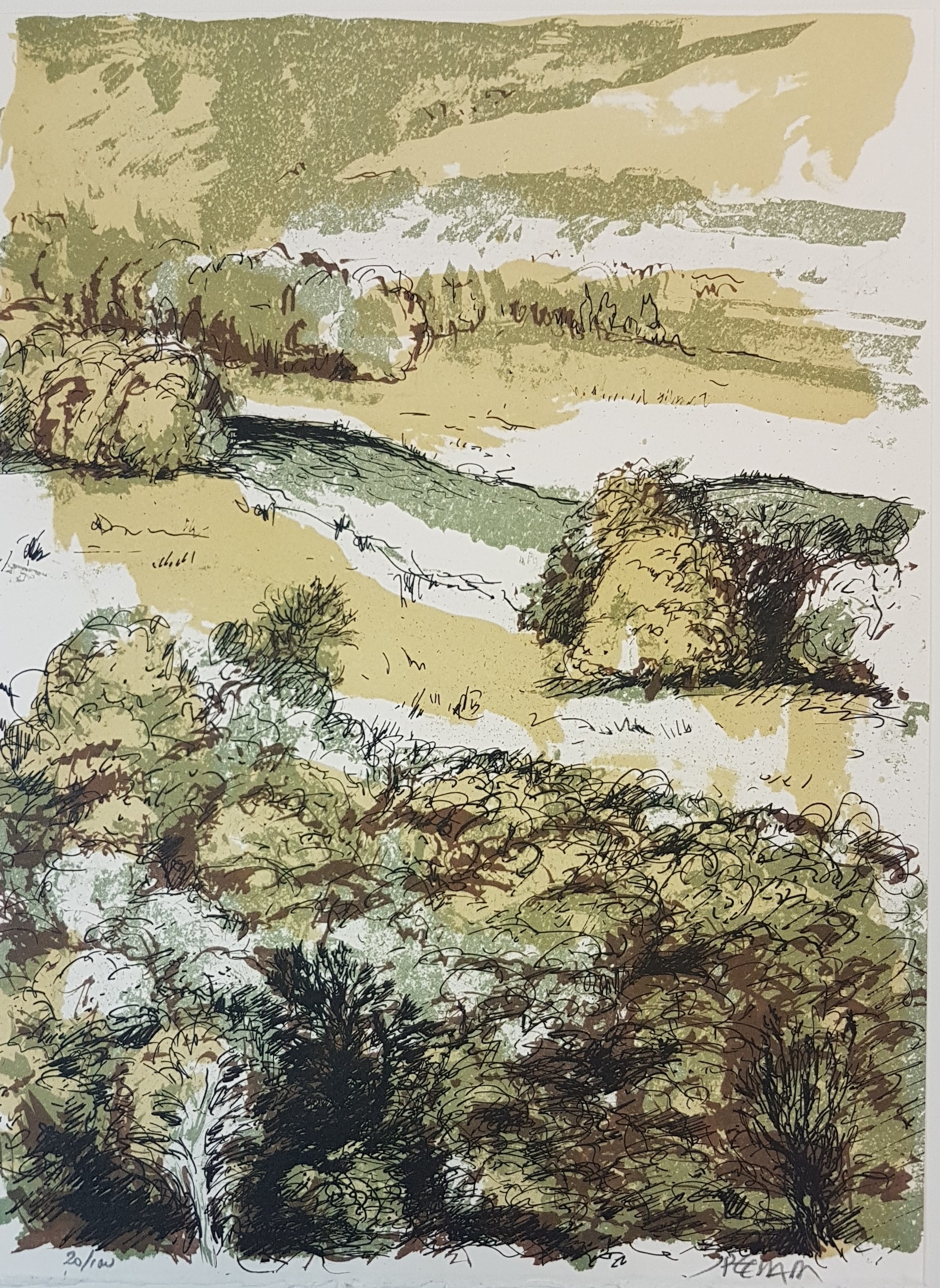 Jacques PECNARD - Charles de Gaulle, 1985 - Lithographie originale ...