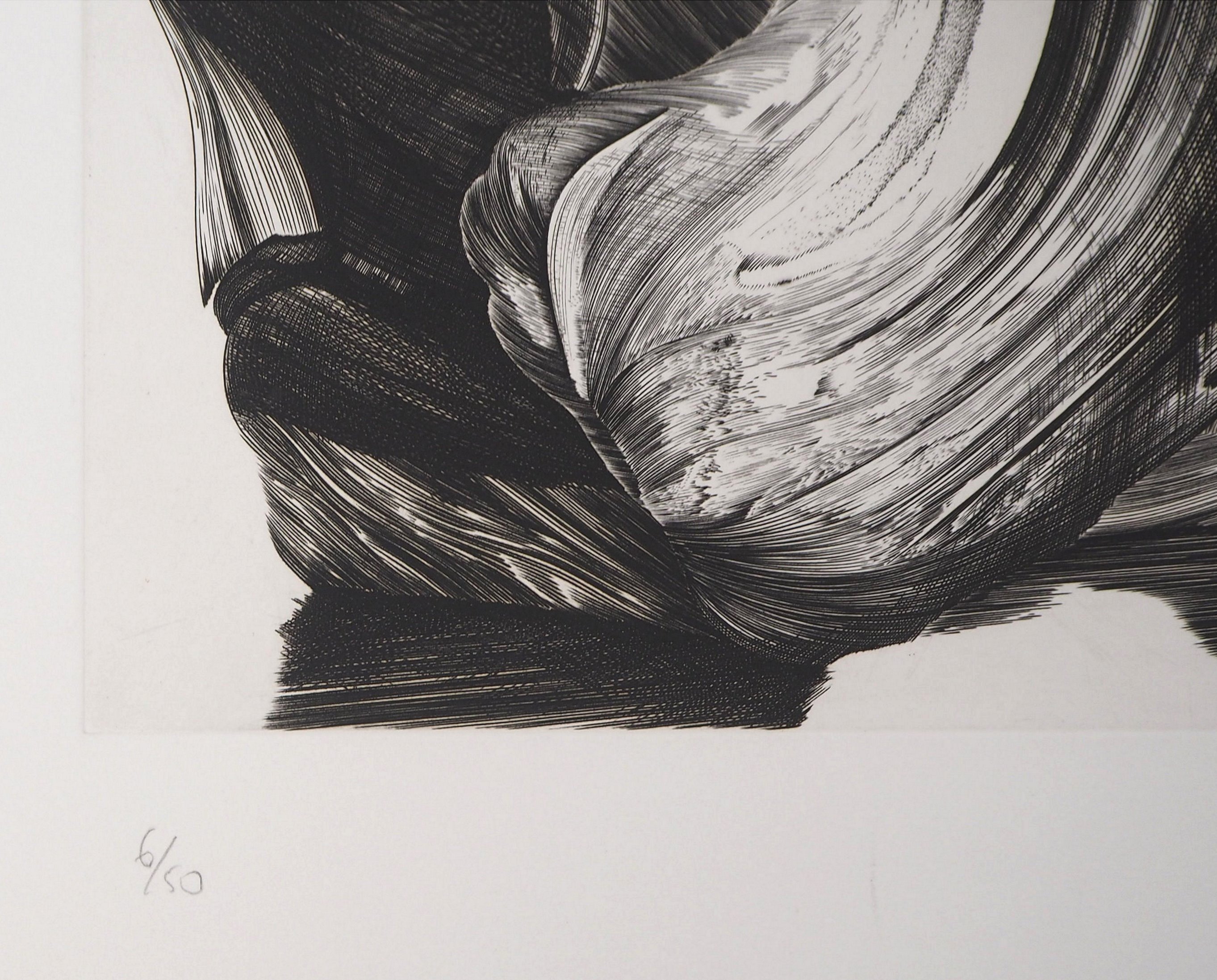 Jean Marc REYMOND: Mykologische Fantasie, 1989 - Signierte ...