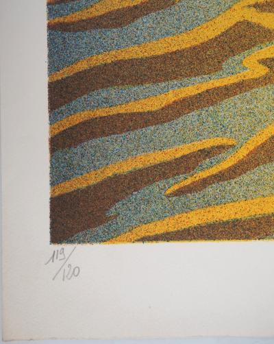 Daniel SCIORA : Soleil couchant - Lithographie originale signée - Art ...