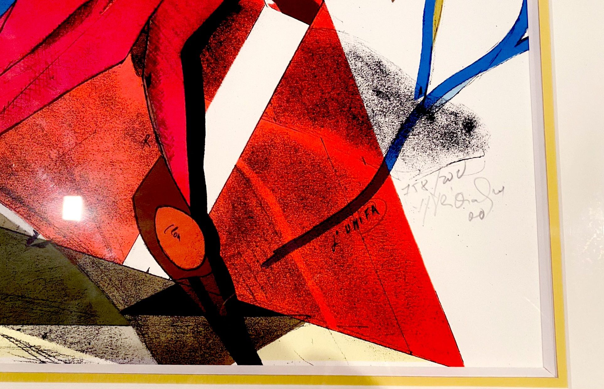 Hervé Télémaque - Composition, 2000 - Signed silkscreen - Contemporary ...