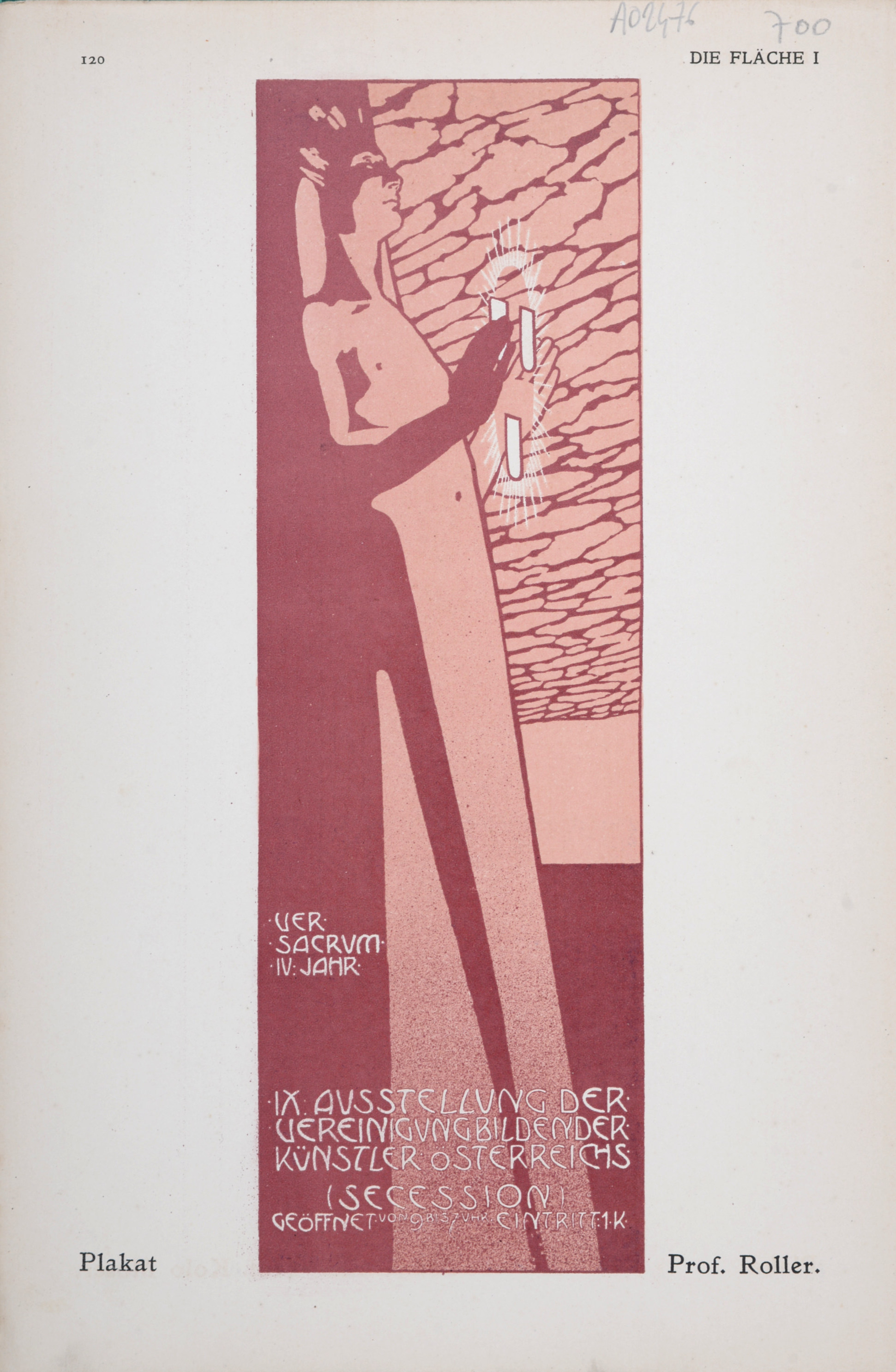 Adolf BOHM - Secession, 15 Ausstellung der Vereinigung, c. 1902 ...