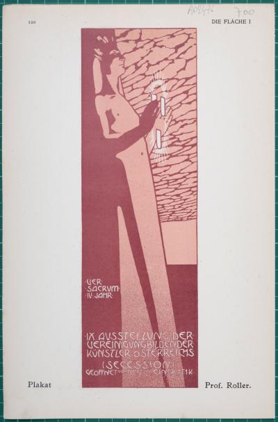 Adolf BOHM - Secession, 15 Ausstellung der Vereinigung, c. 1902 ...