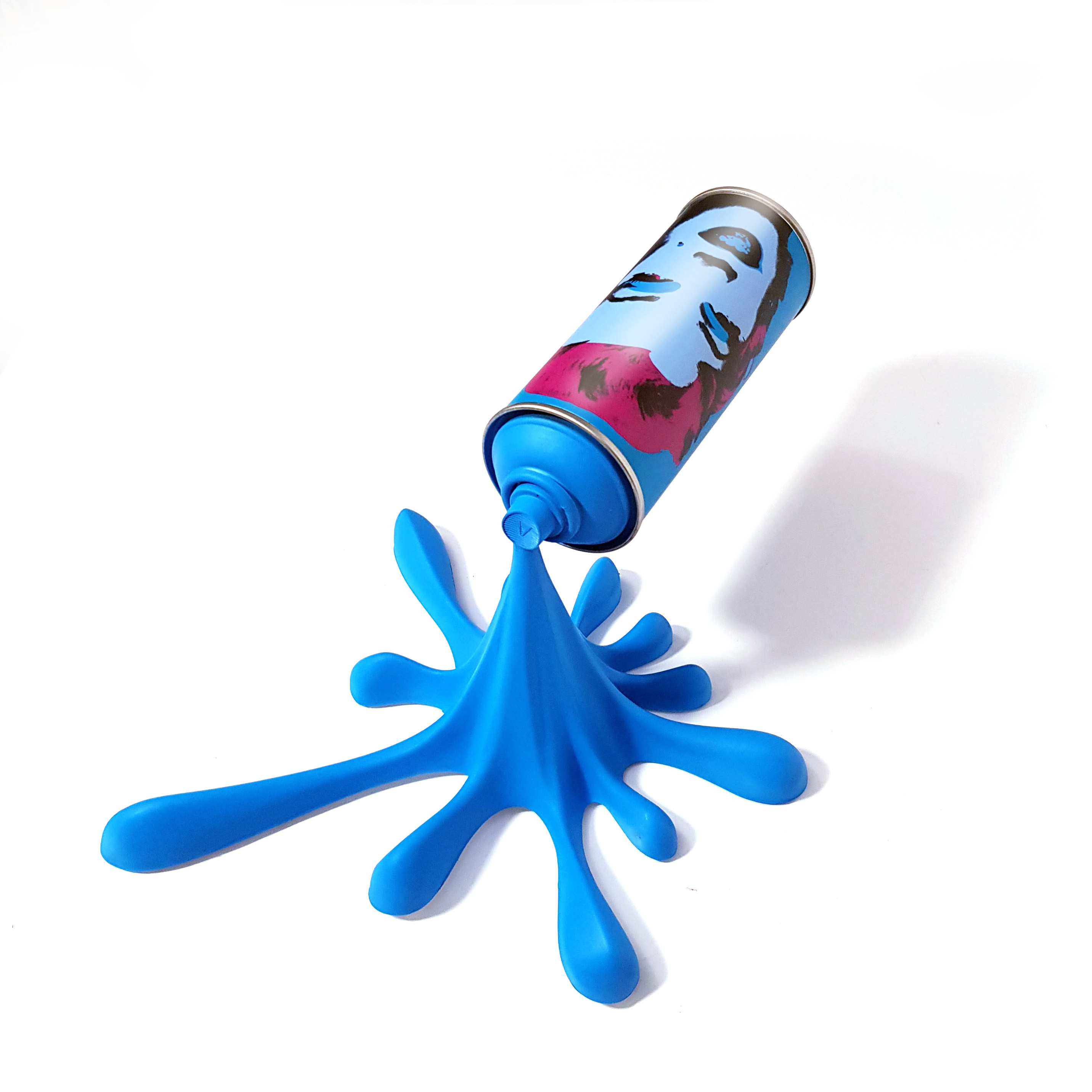 2Fast - Blue Marilyn Splash - Sculpture - Street Art - Plazzart