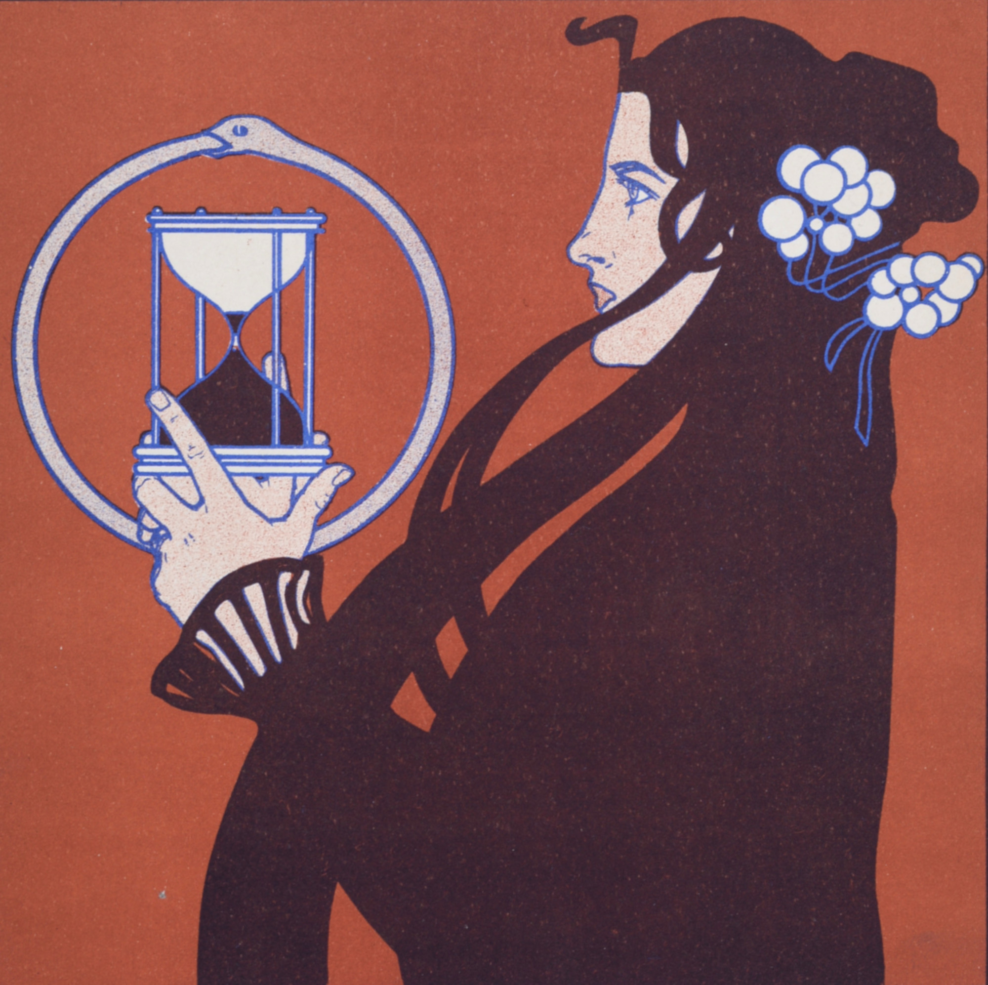 Koloman MOSER - Die Fläche, c. 1902 - Original small lithograph poster ...