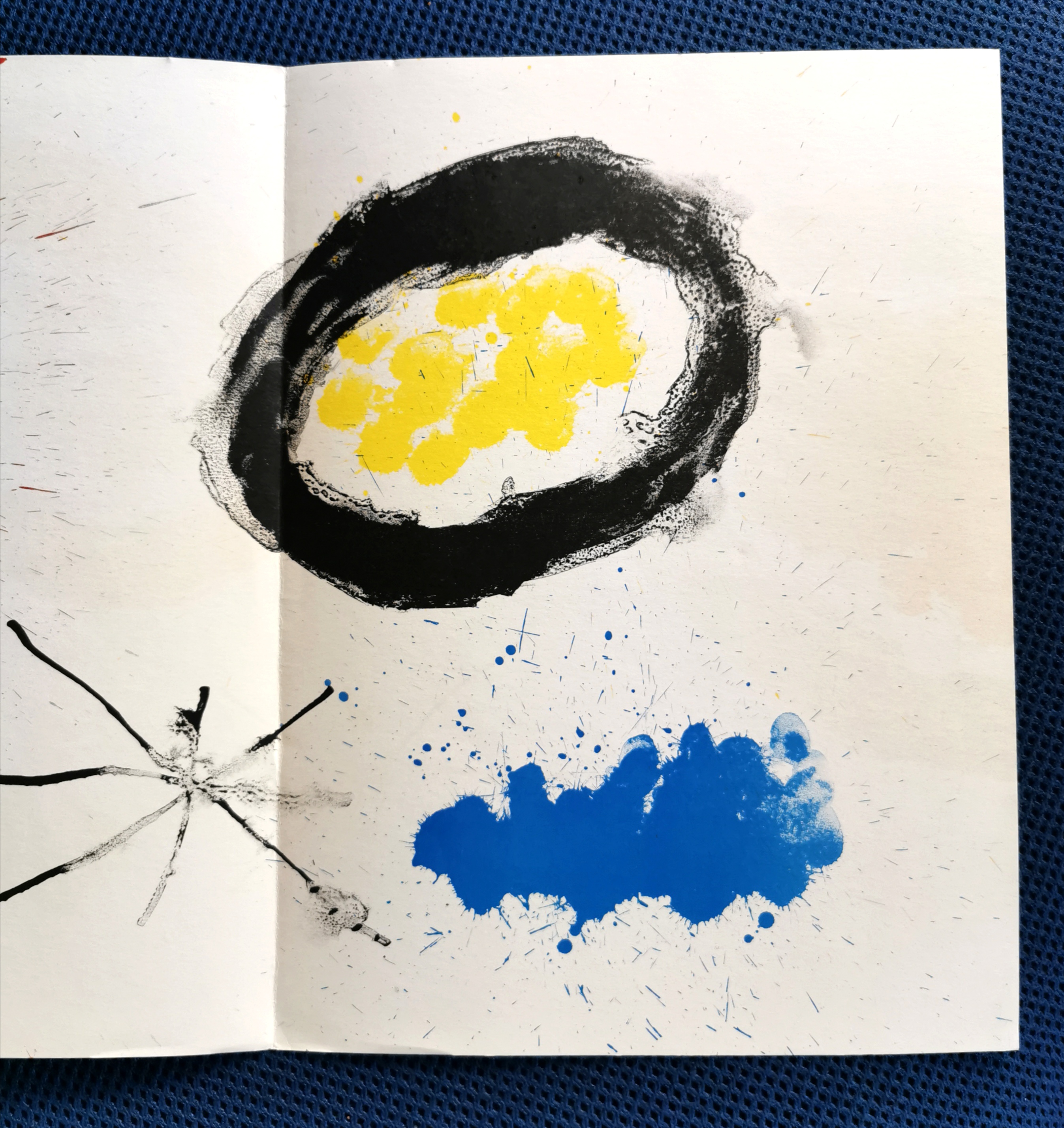 Joan MIRÓ - Tríptico, 1961 - Litografía original - Arte moderno - Plazzart