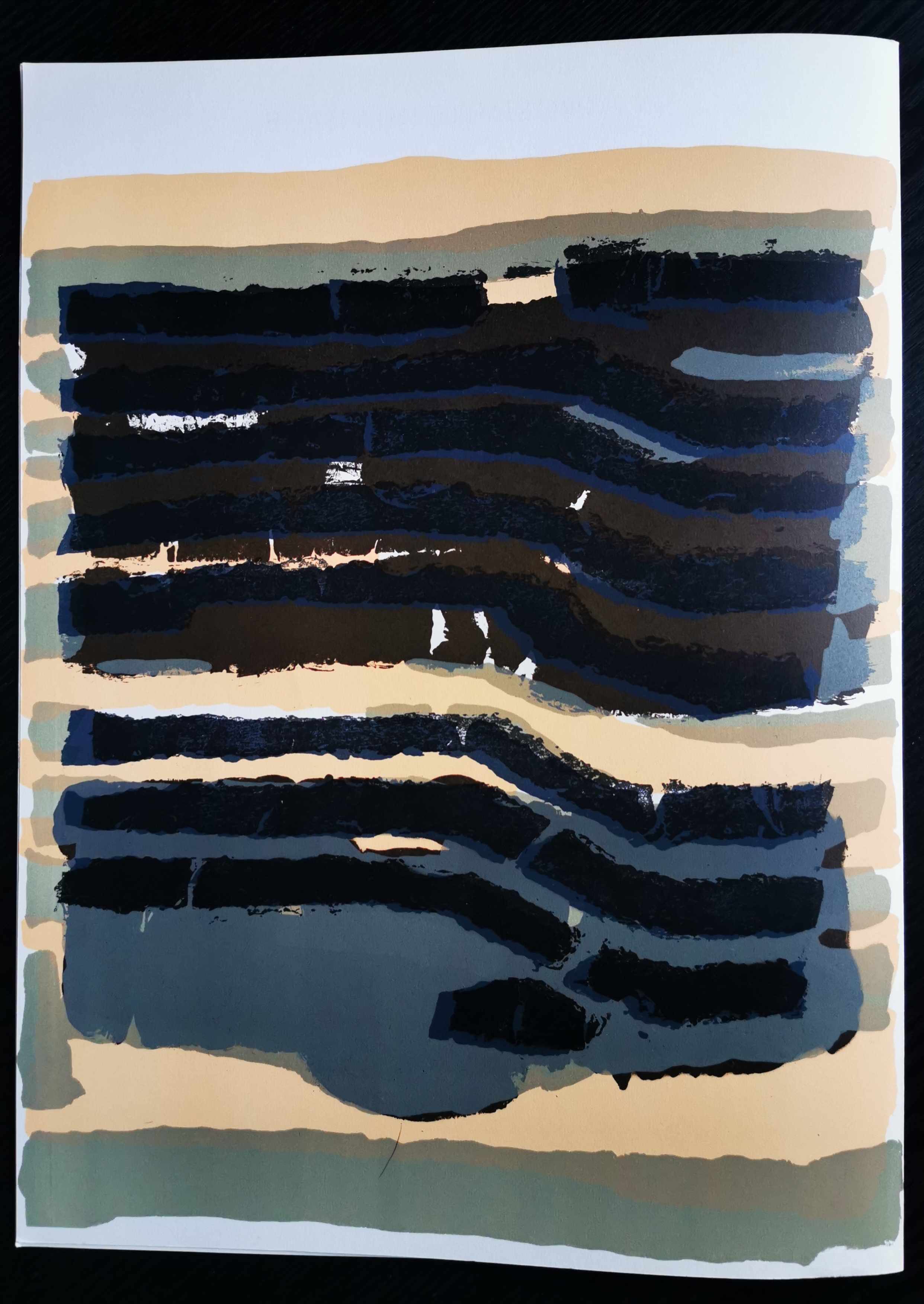 Raoul UBAC - Composition abstraite, 1966 - Lithographie originale - Art ...