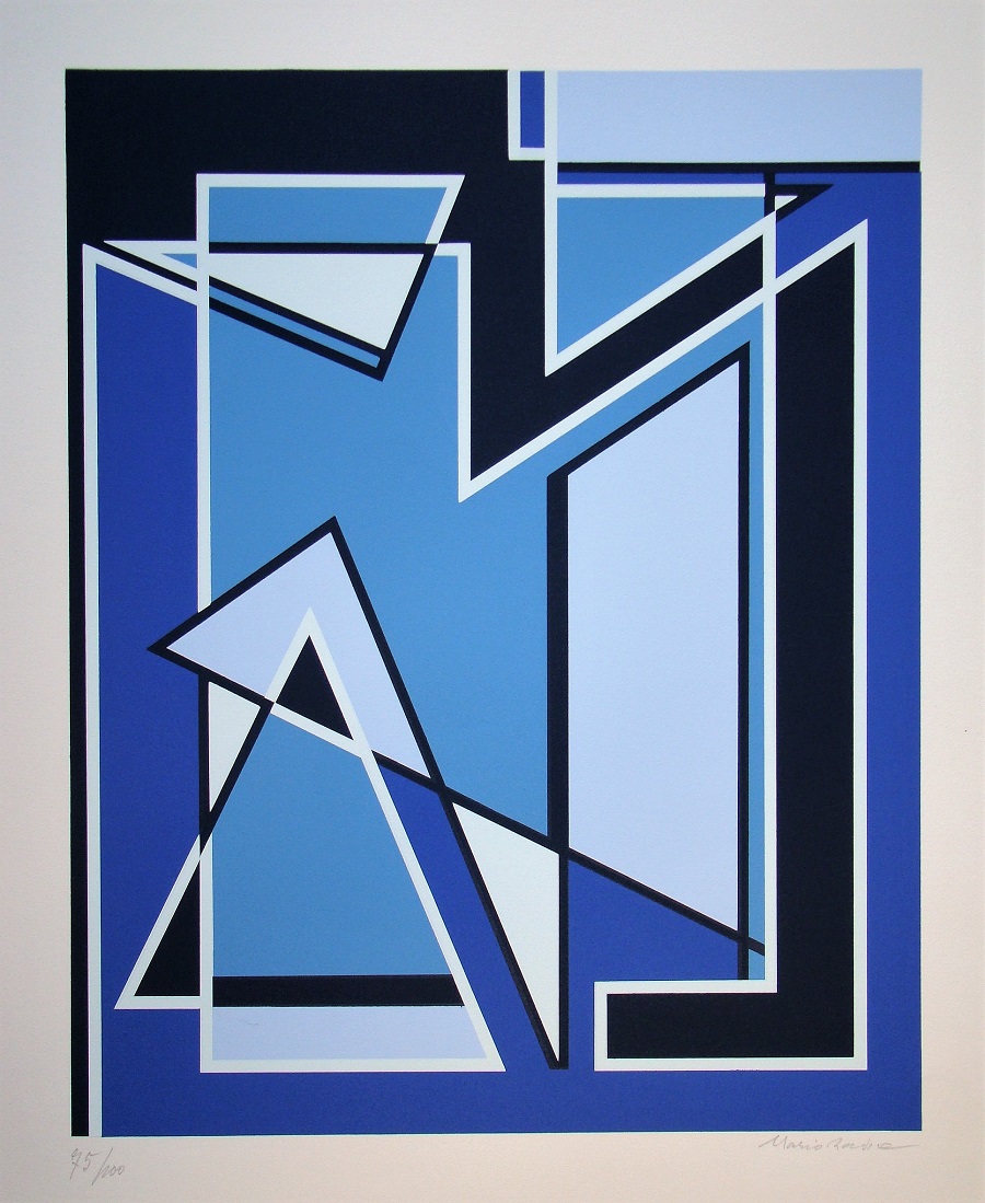 Mario RADICE - Untitled, 1987 - Screenprint signed and numbered ...