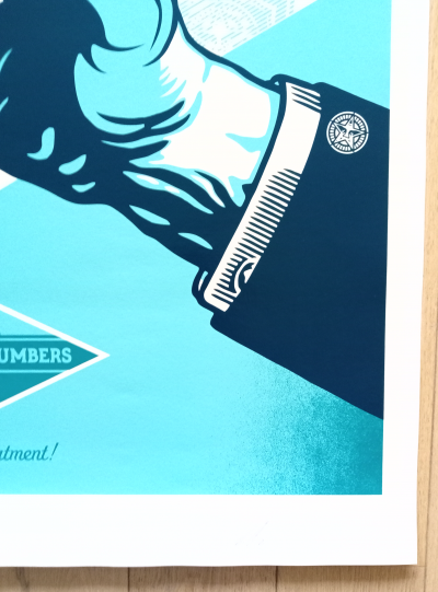 Shepard FAIREY (Obey) x D*Face - Strength in Numbers, 2021 - Signed ...