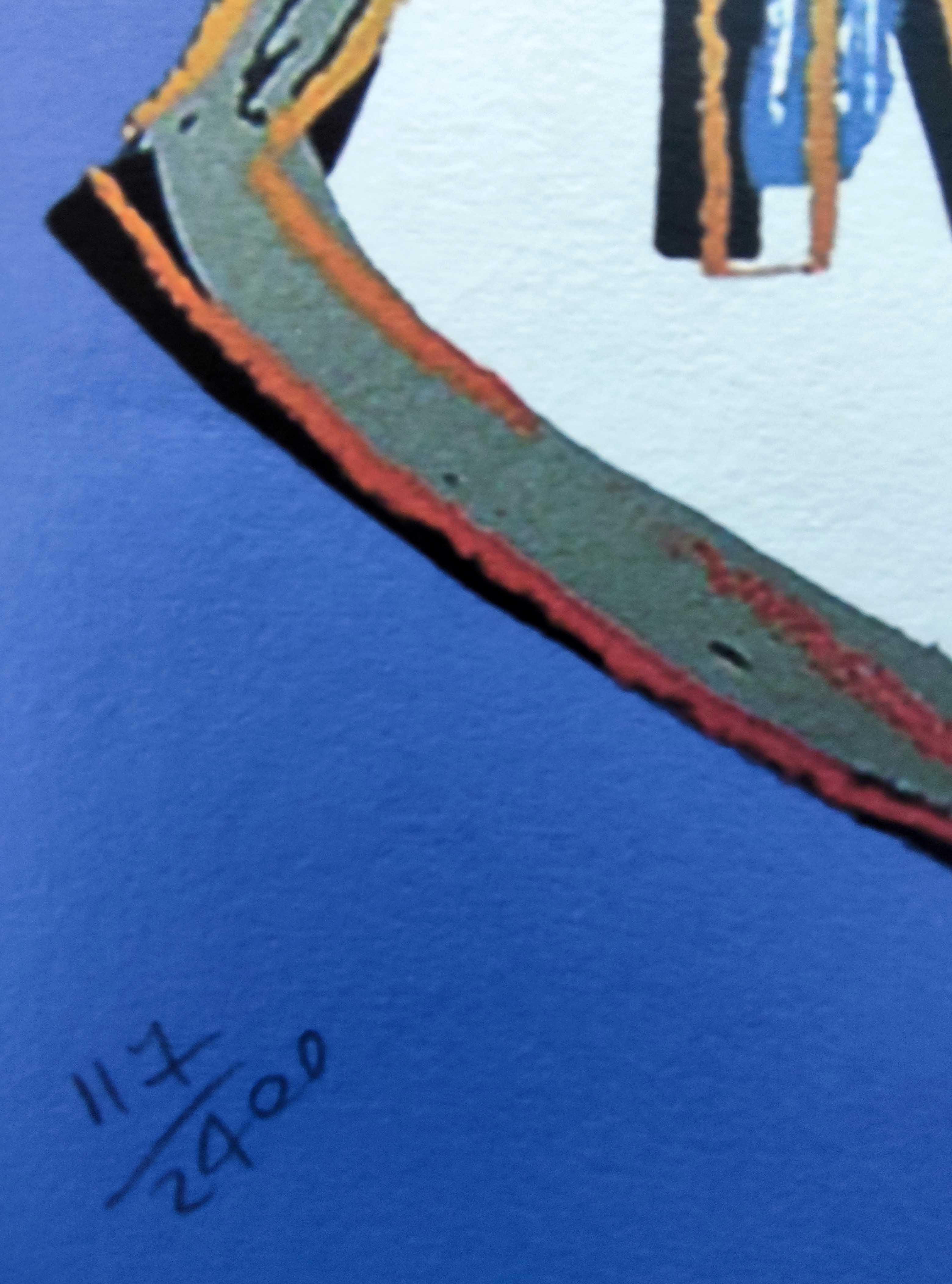 Andy WARHOL (después) - Mobilgas - Granolitografía - Arte contemporáneo - Plazzart