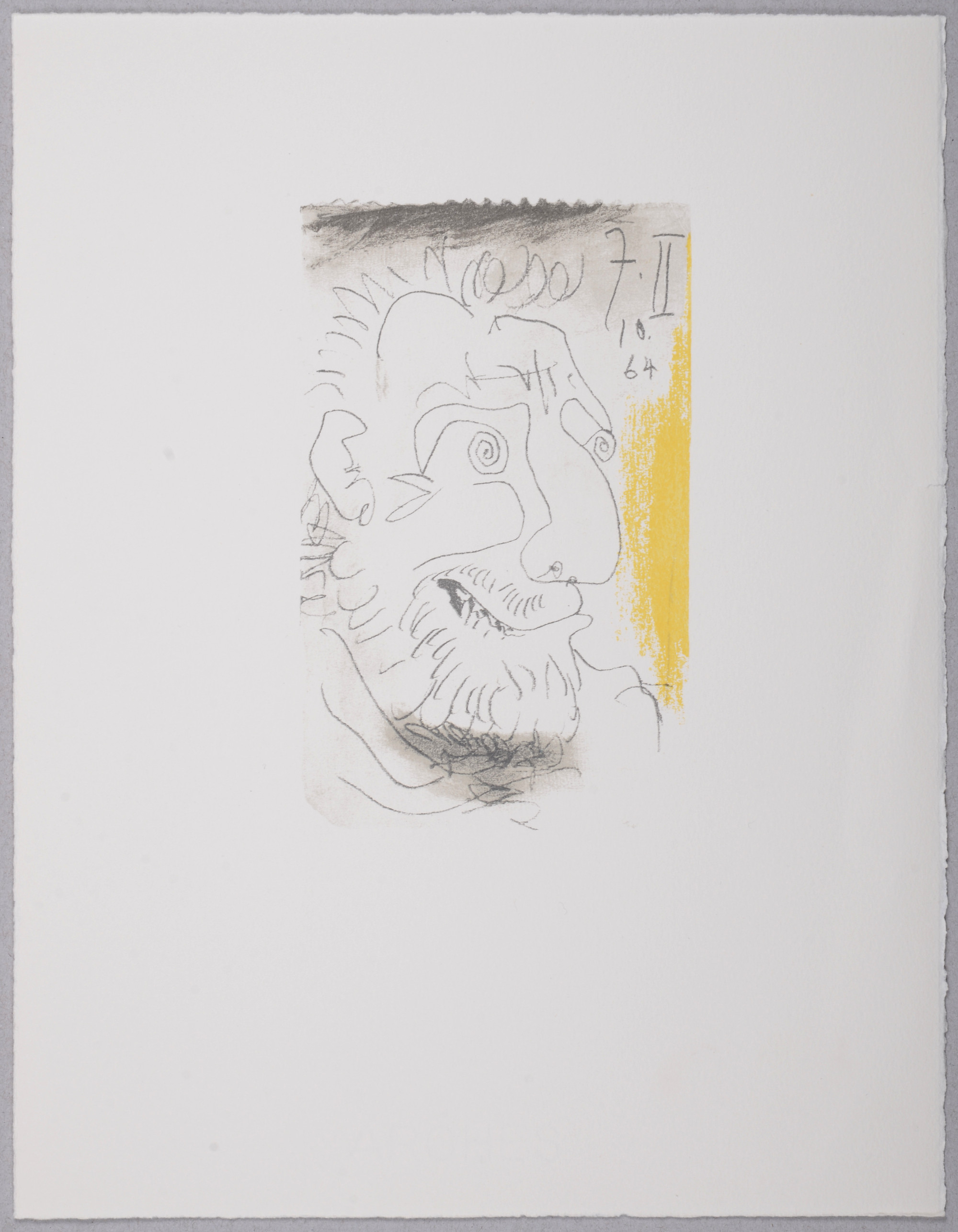 Pablo PICASSO (D'après) - Le Goût du Bonheur (B), 1970 - Lithographie ...