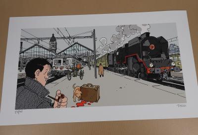 Jacques Tardi - Nestor Burma 12ème arr. de Paris - Estampe signée - Bandes Dessinées - Plazzart