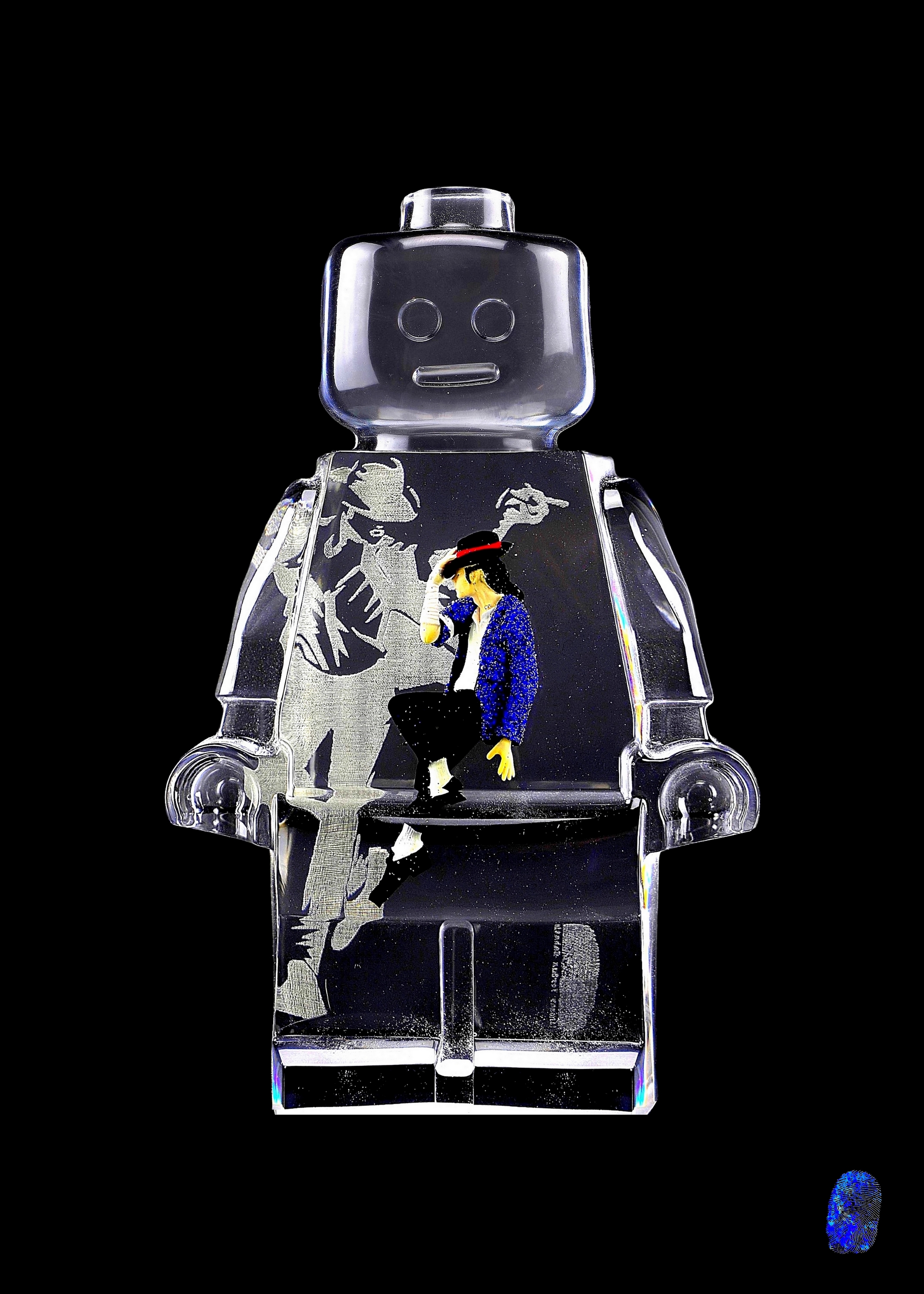 Vincent SABATIER - Michael Jackson III, 2022 - Impression giclée signée ...