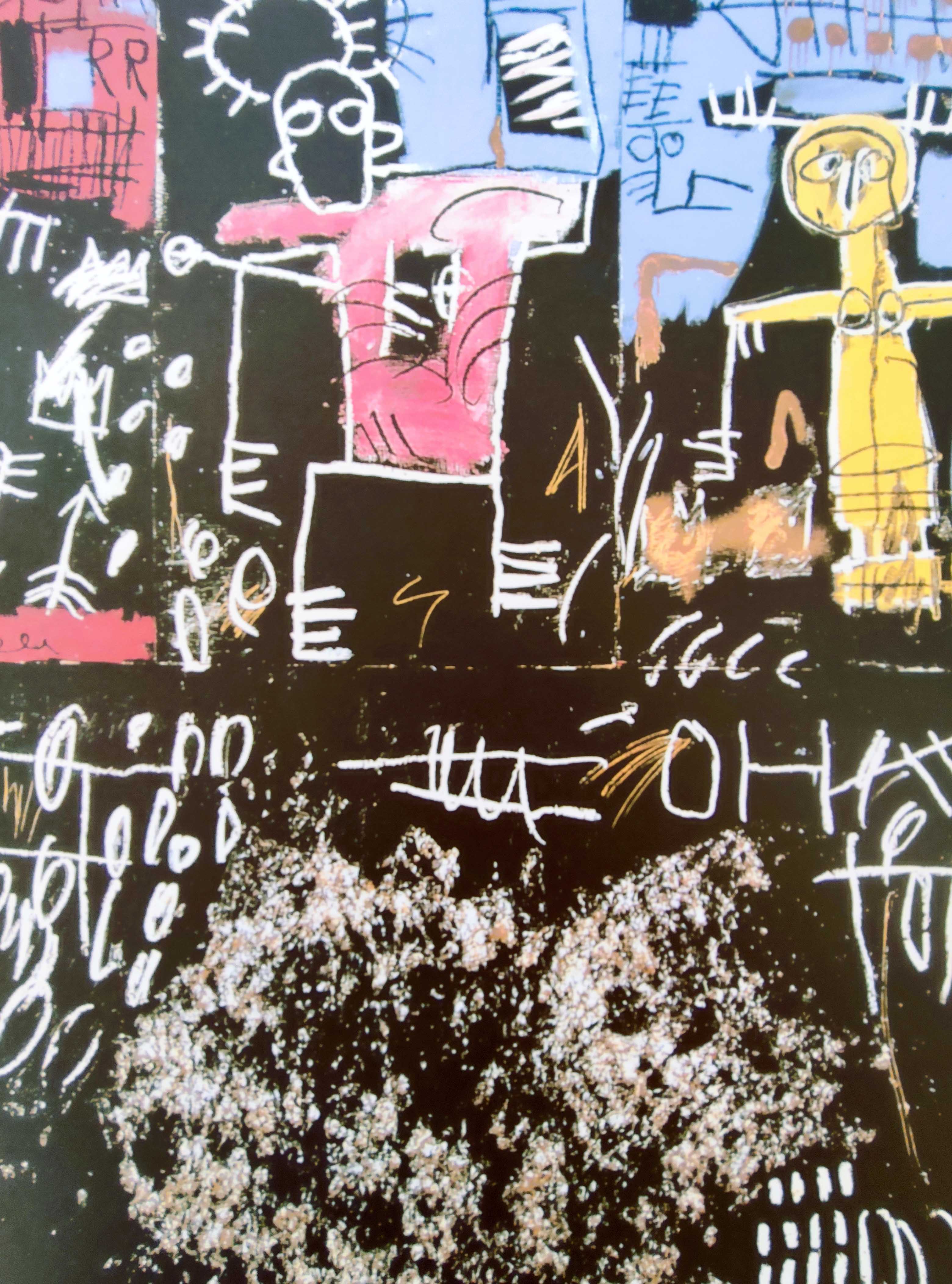Jean-Michel Basquiat (d'après) - Sans titre - Sérigraphie - Street Art ...