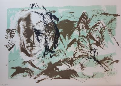 Jacques PECNARD - Il n'y a plus rien-Léo FERRE, 1989 - Lithographie ...
