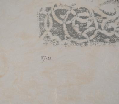 André MASSON : Brouillard en bleu - Lithographie originale signée - Art ...