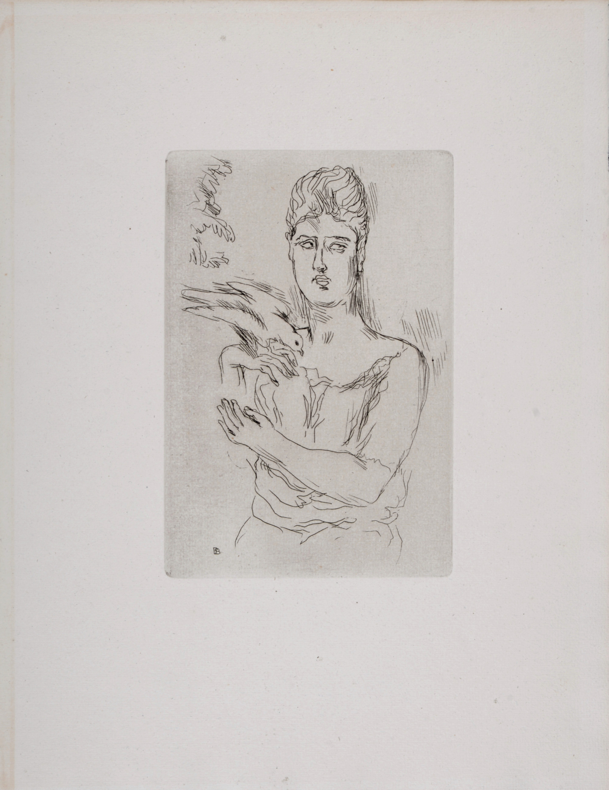 Pierre BONNARD - La Vie de Sainte Monique (G), 1930 - Etching (Eau ...