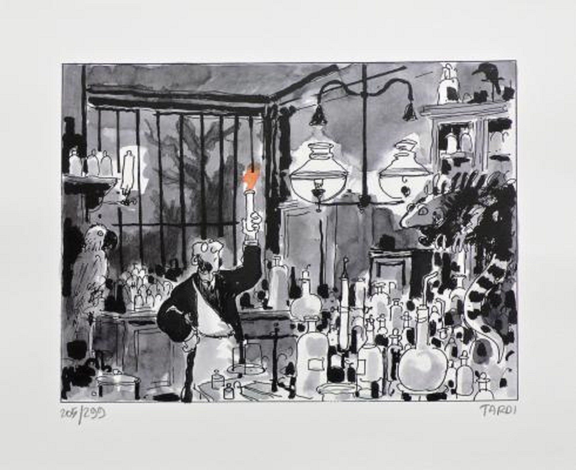 Jacques Tardi - Le laboratoire - Affiche - Bandes Dessinées - Plazzart