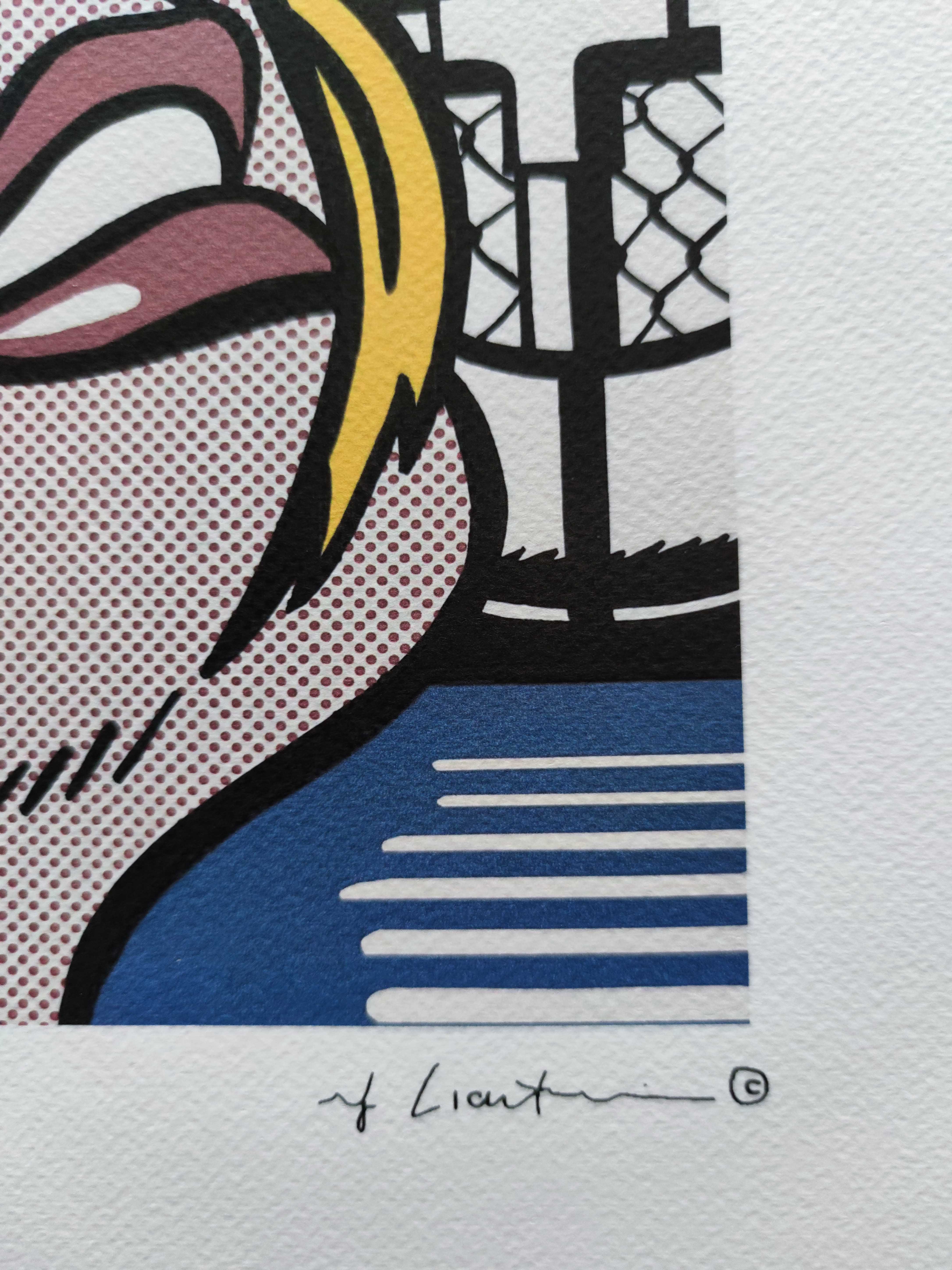 Roy Lichtenstein (d'après) - Impression offset - Art Moderne - Plazzart