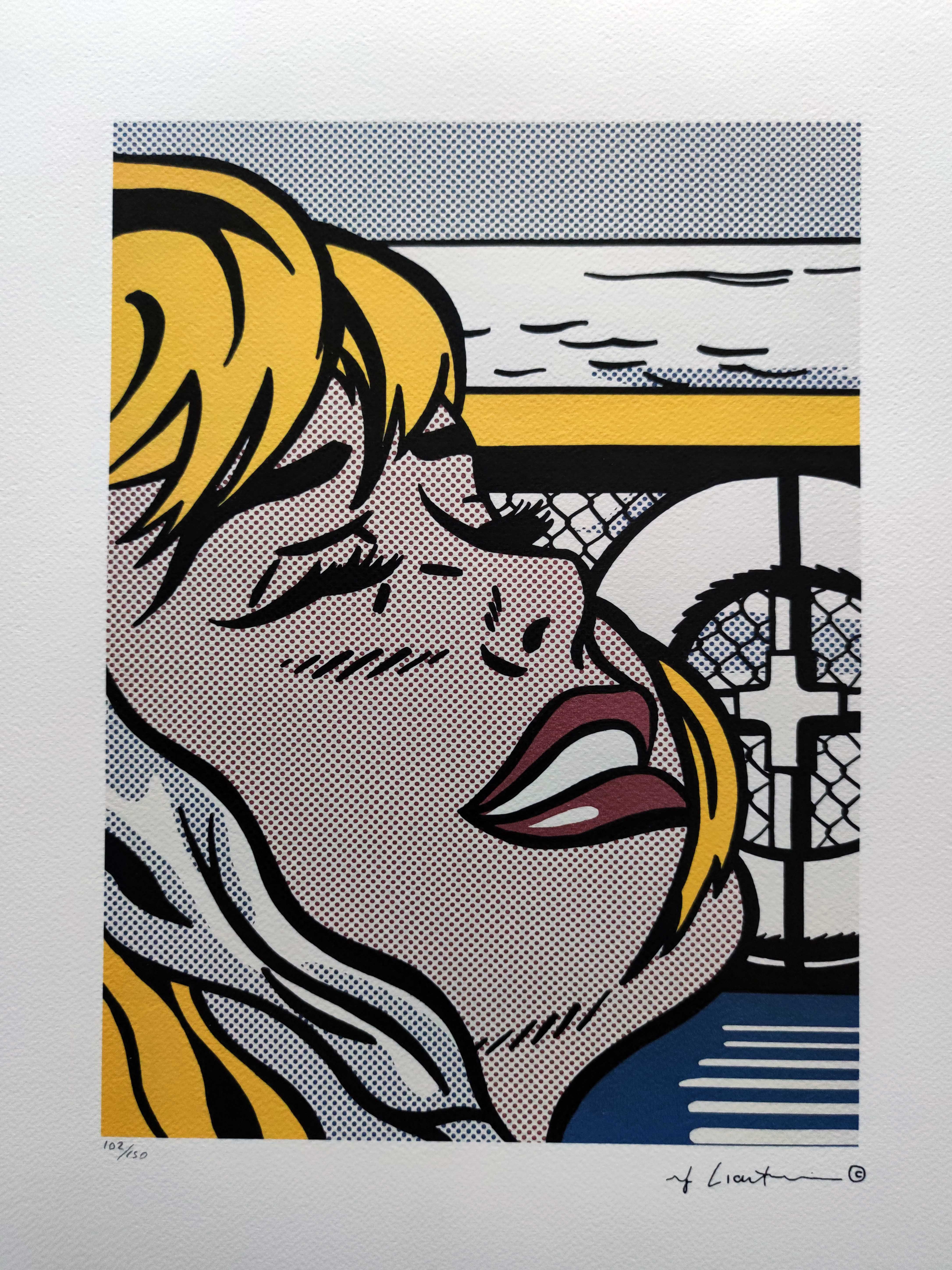 Roy Lichtenstein (d'après) - Impression offset - Art Moderne - Plazzart