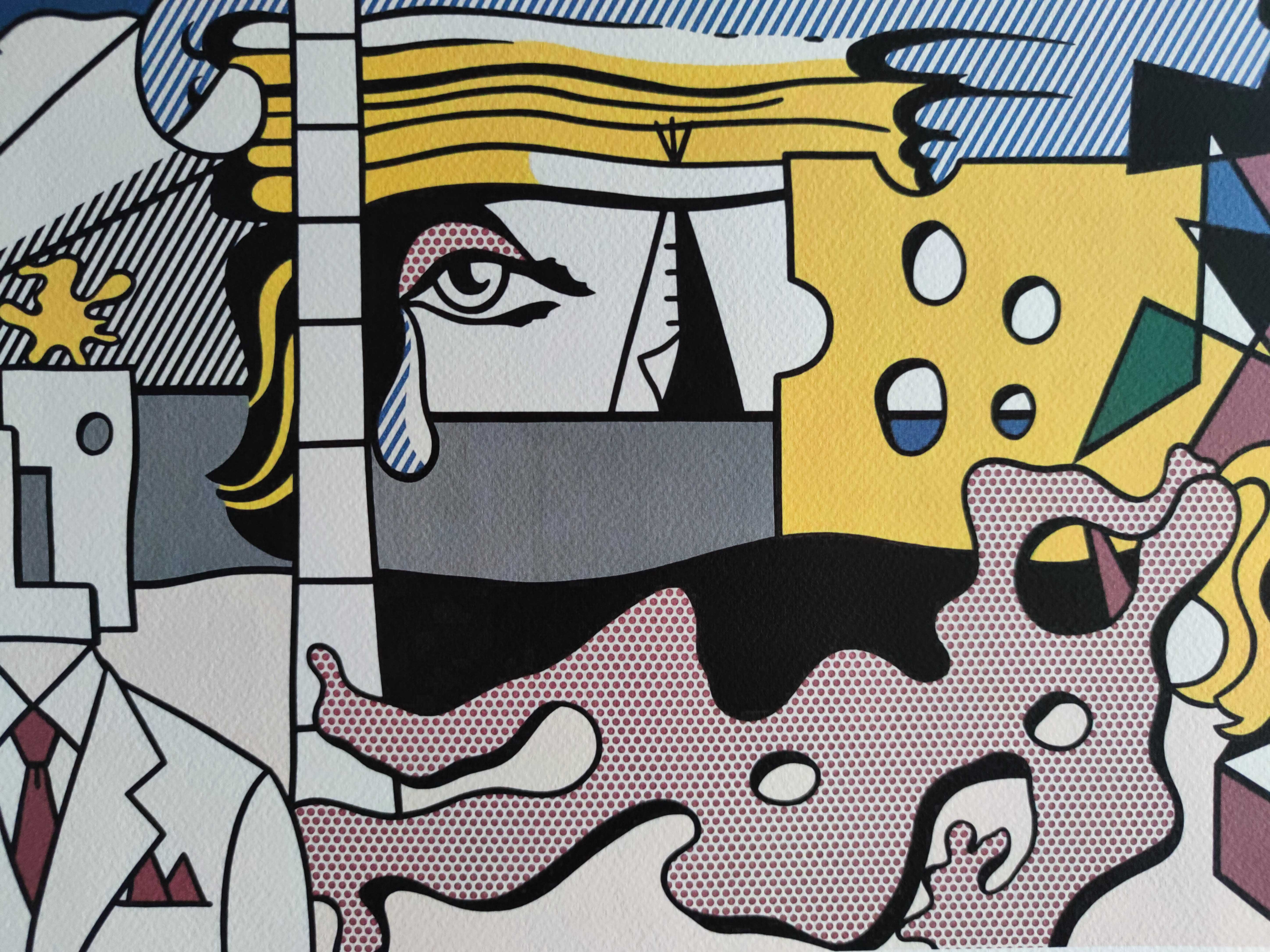 Roy Lichtenstein (d'après) - Impression offset - Art Moderne - Plazzart