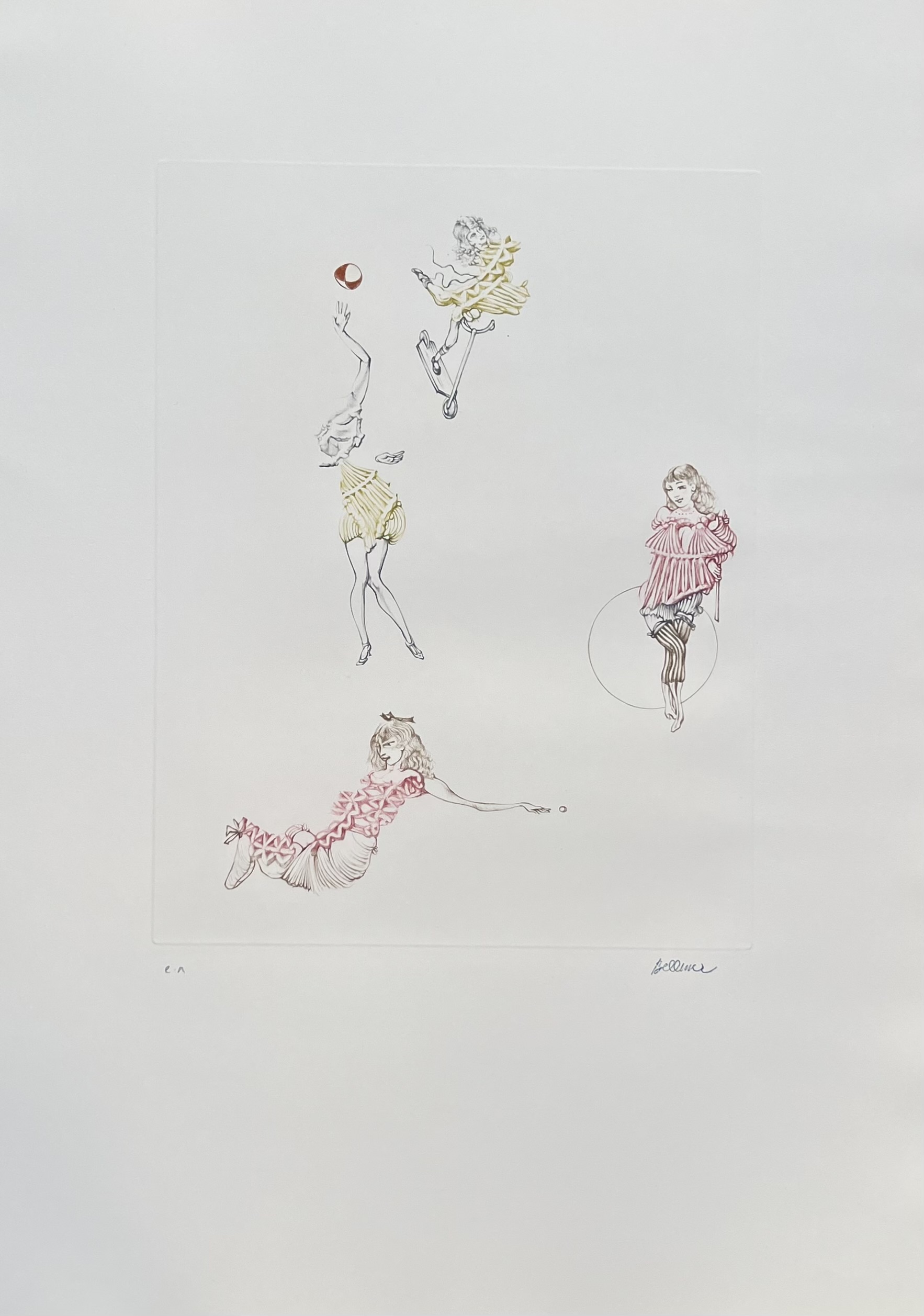 Hans Bellmer - Mirror of Dreams 9a, 1972 - Post War & Modern Art - Plazzart