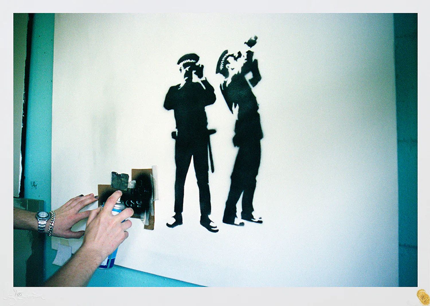 Steve Lazarides - Banksy Bristol's Most Wanted, 2001 - Photo numérotée ...