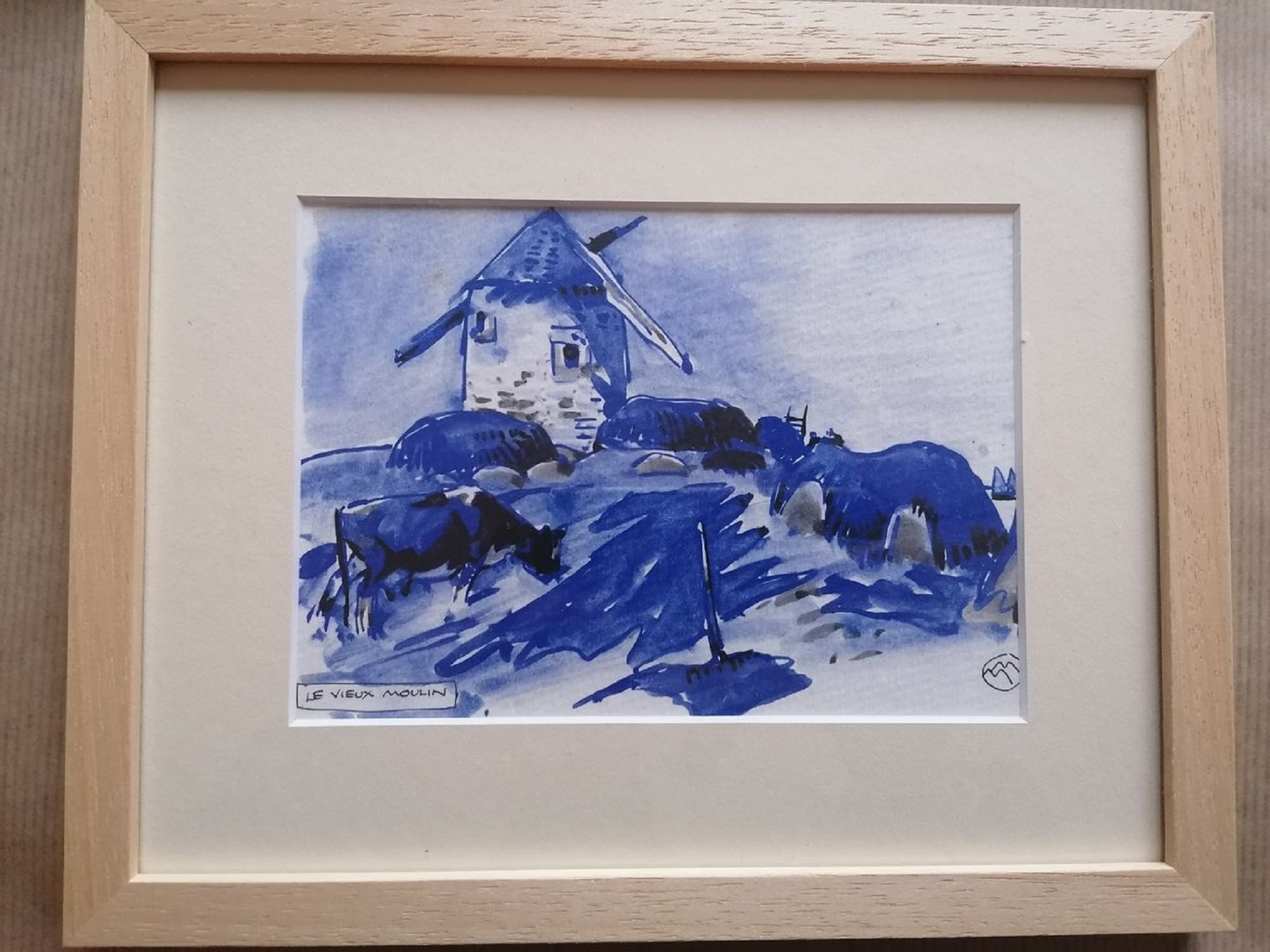 Mathurin Meheut, d'après (1882 - 1958) - Le vieux moulin - Affiche ...