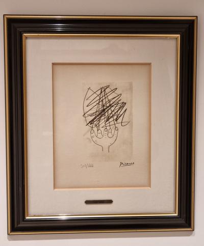 Pablo PICASSO (1881-1973) - Le Goût du bonheur, 1964 - Lithographie originale - Art Moderne ...