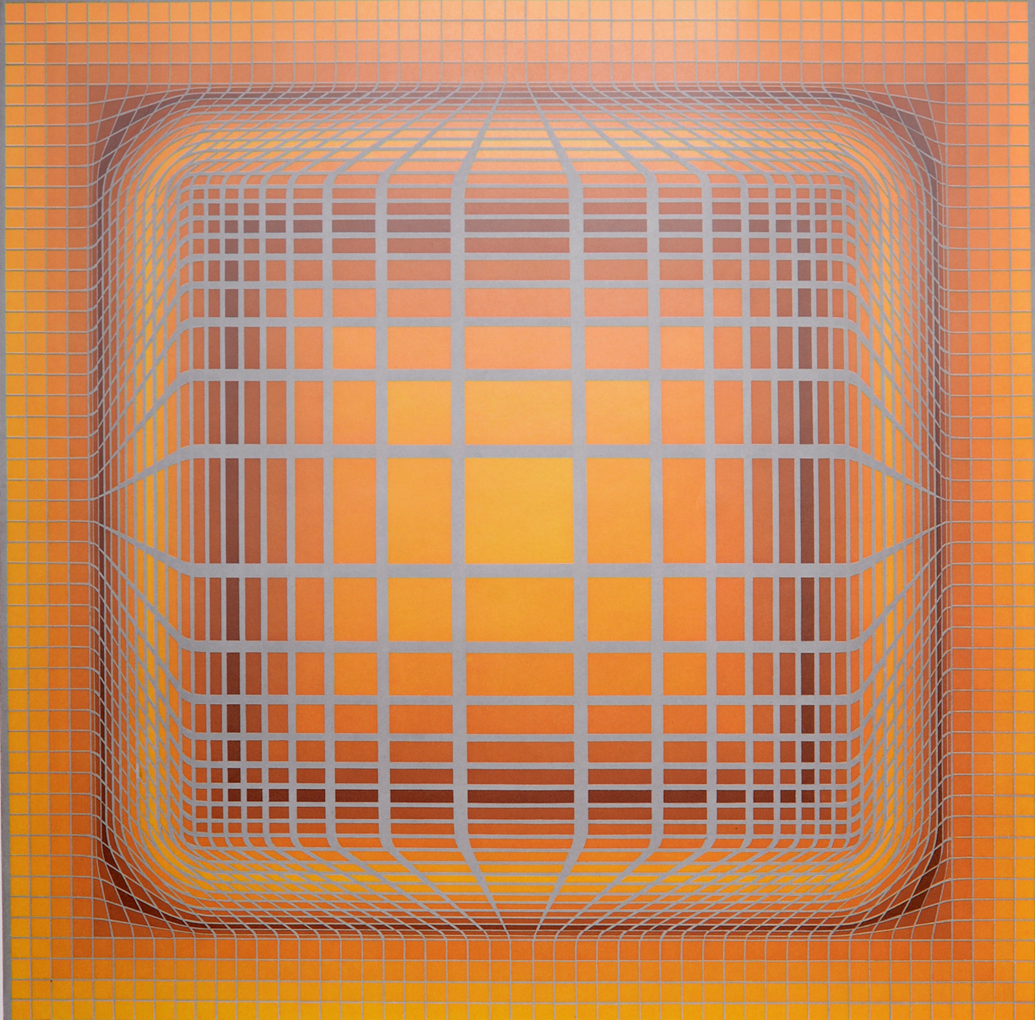 Victor VASARELY (After) - Koska-Vall, 1974 - Impression Offset - Art contemporain - Plazzart