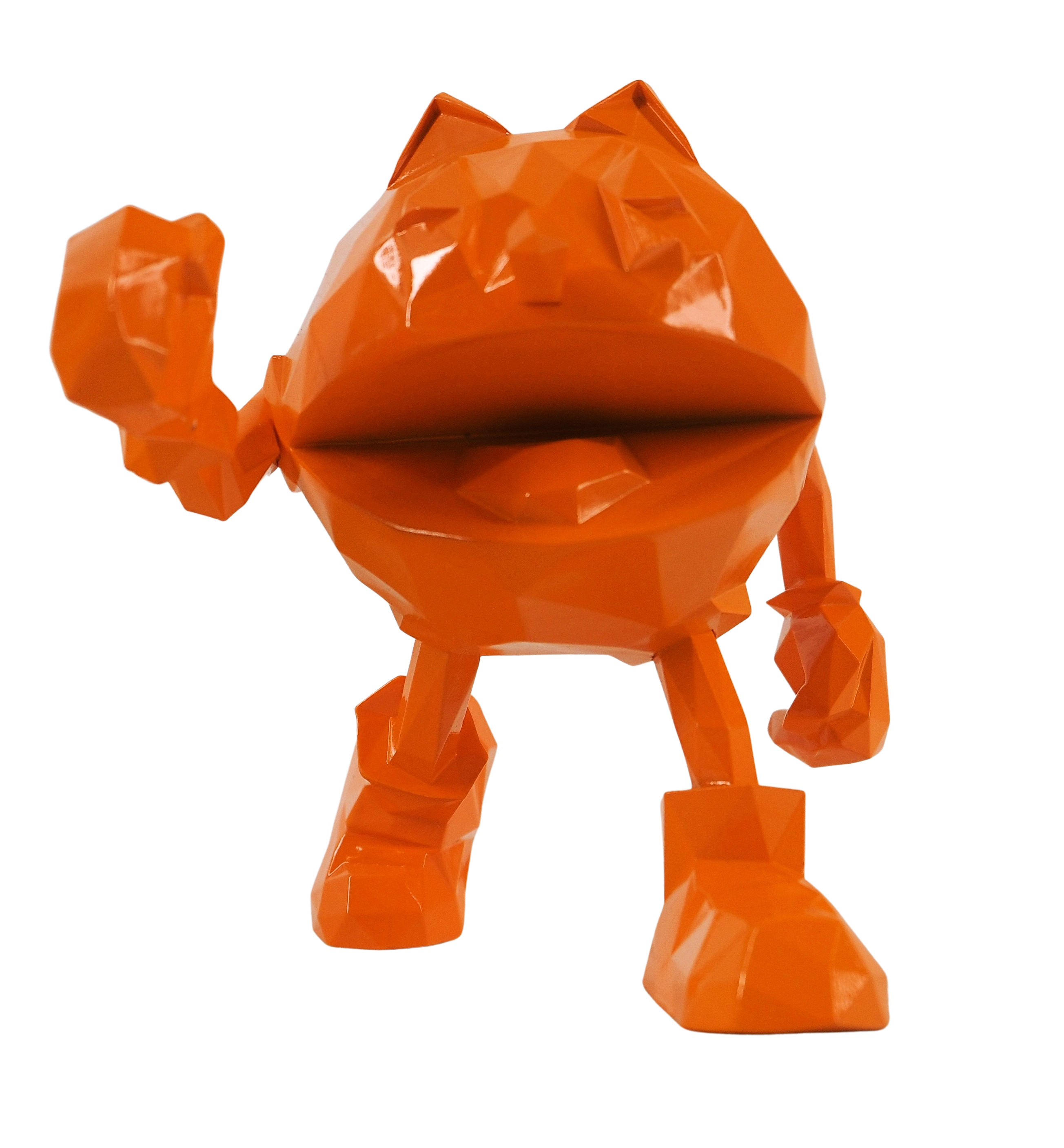 Richard ORLINSKI: Pac Man Orange Edition - Original resin sculpture ...