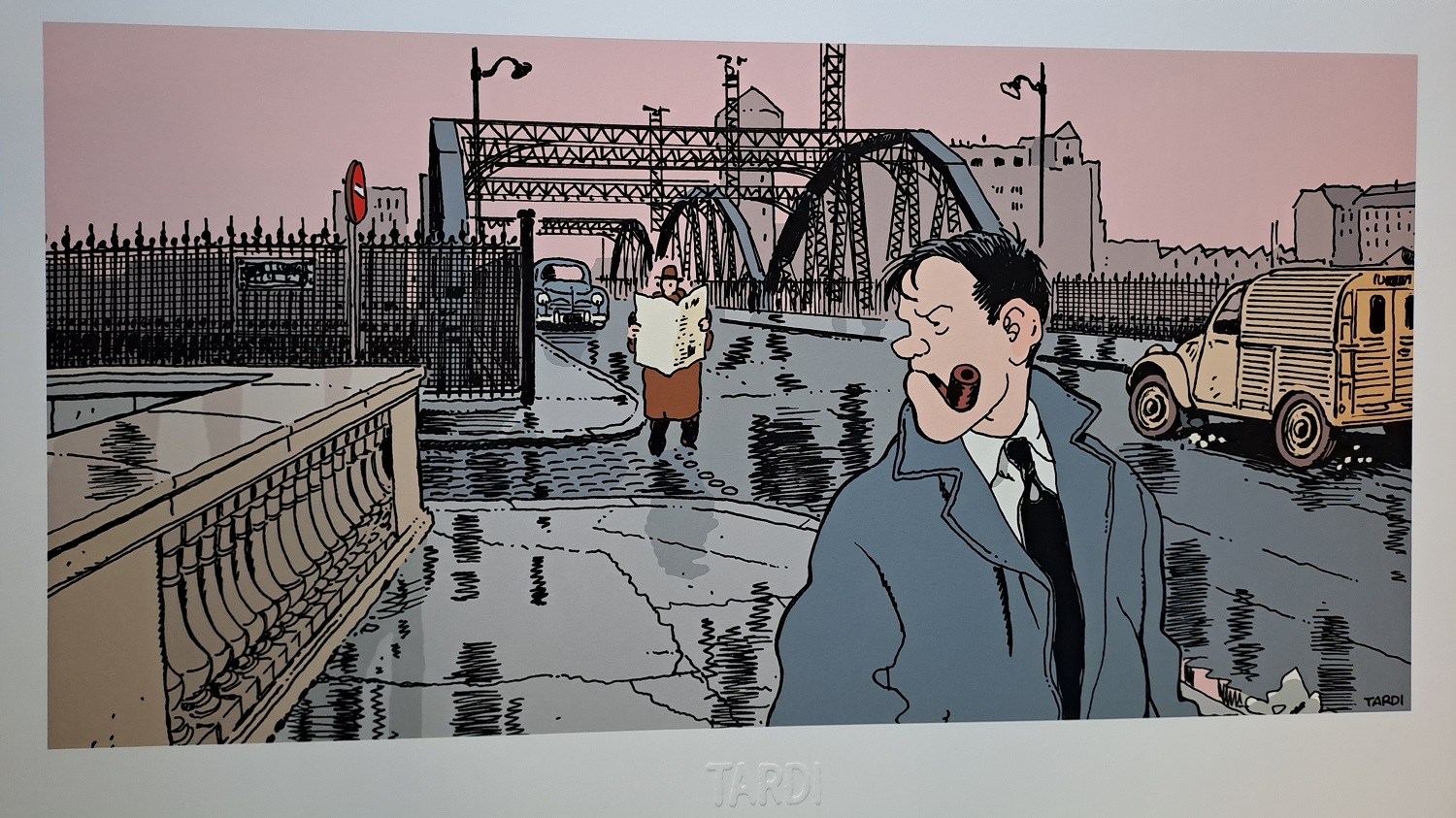 Jacques Tardi - Nestor Burma 13ème arrondissement de Paris - Tirage de ...